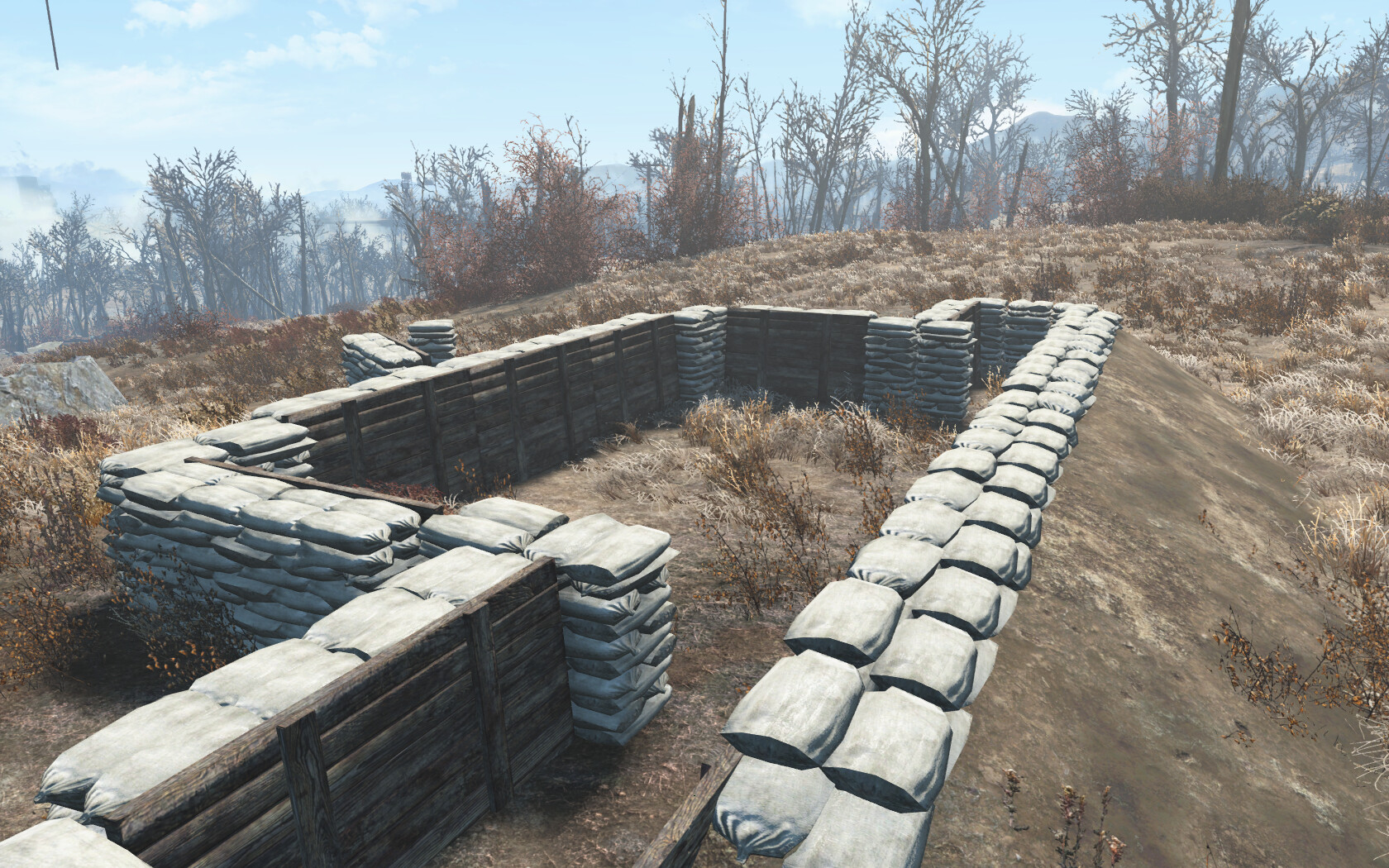 Shaafi Ahmad - Sandbag Fortifications