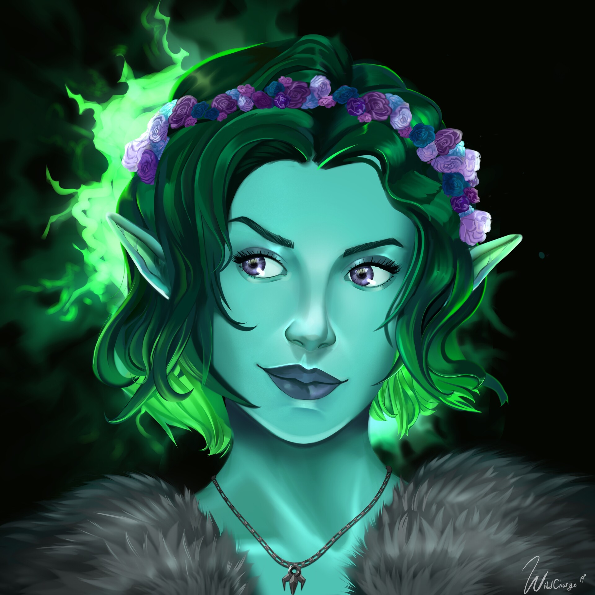 ArtStation - Dnd Druid commission