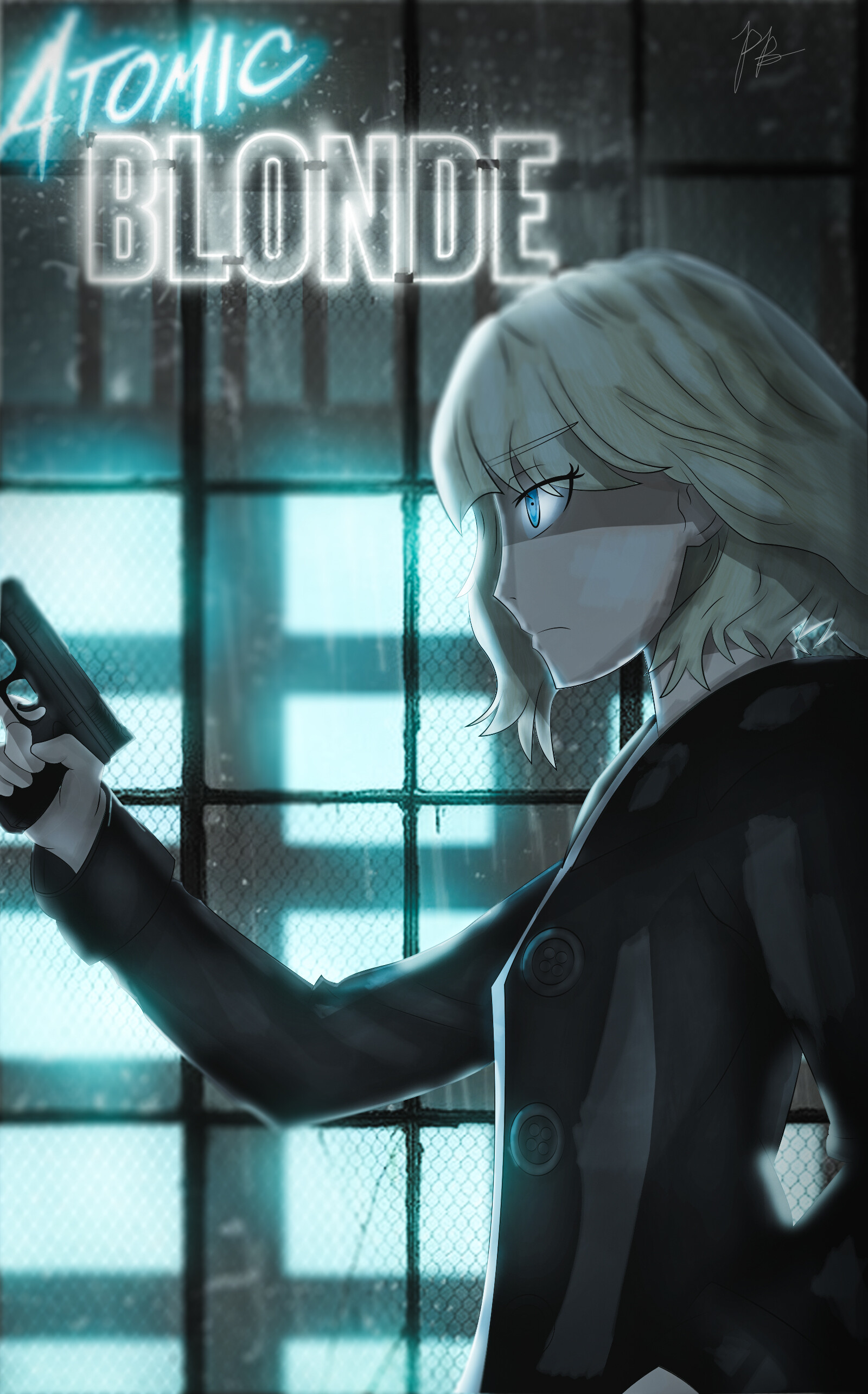 ArtStation - Atomic Blonde