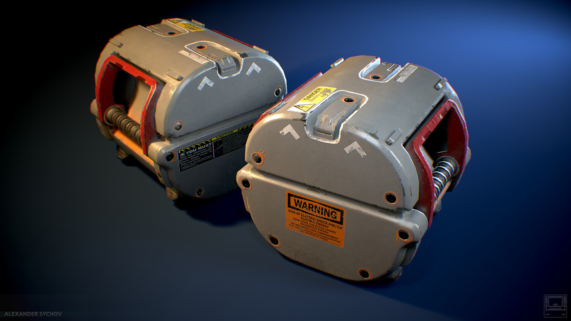 Oleksandr Sychov - Sci-Fi Prop - Portable Ionic Generator