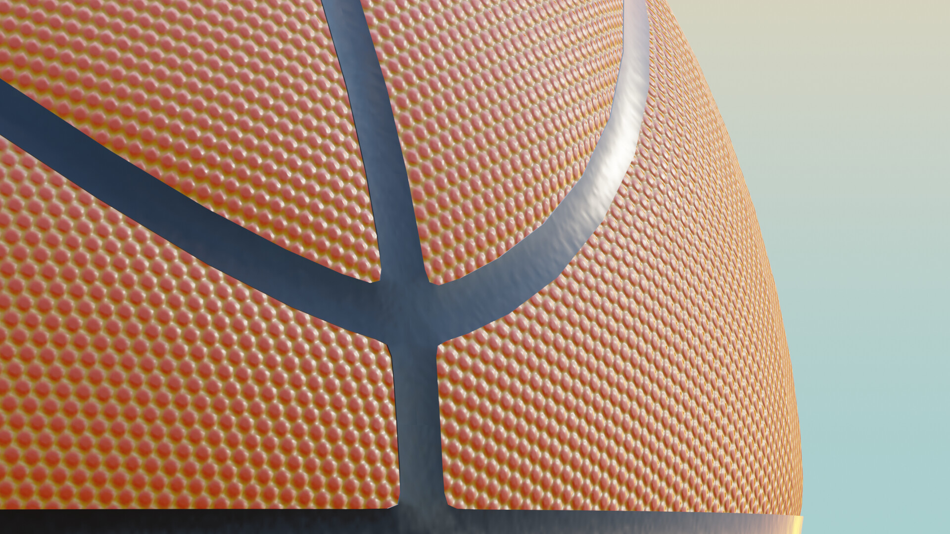 Basketball Texture 3d