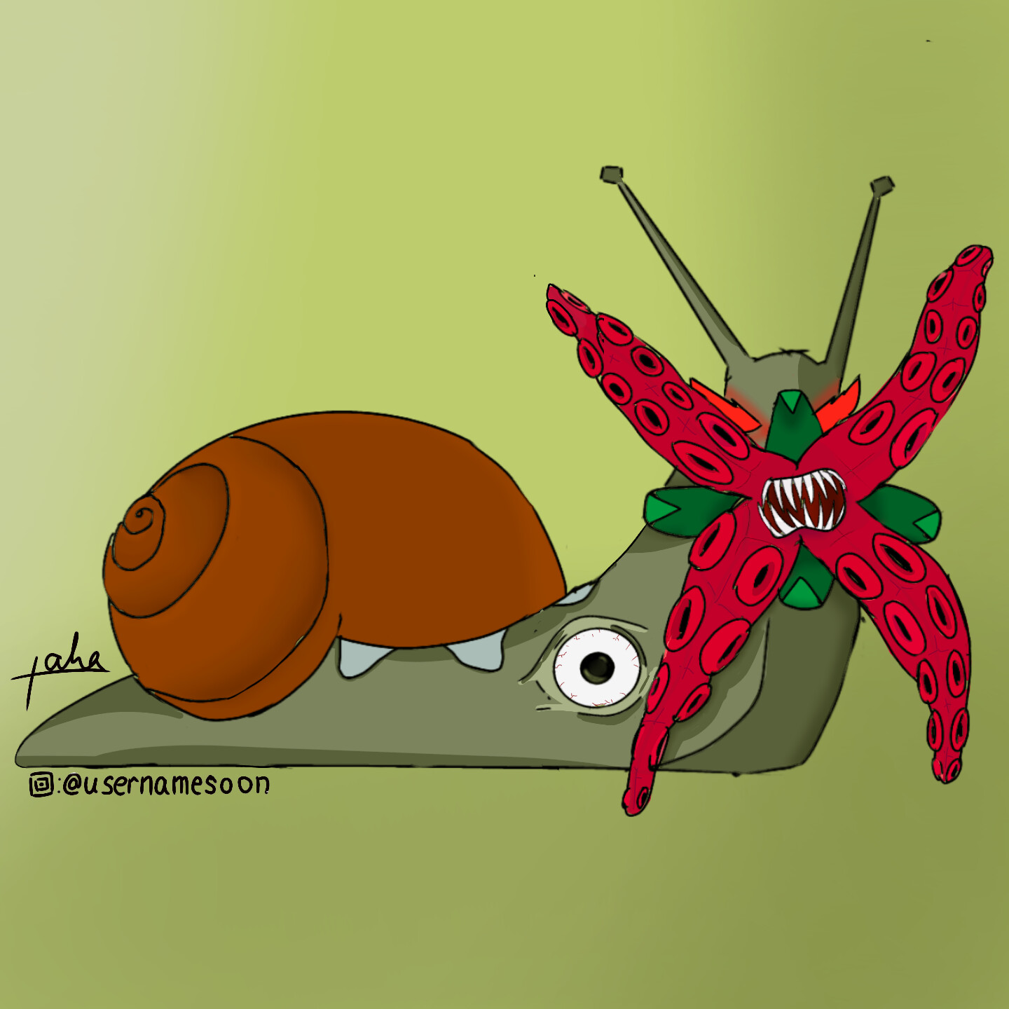 ArtStation - Snail Monster