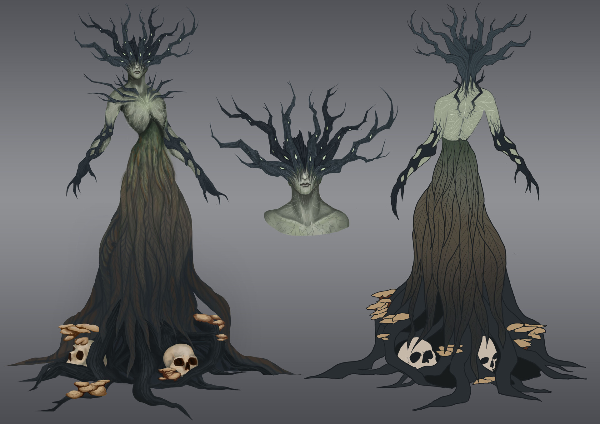 ArtStation - Dryad Sorceress