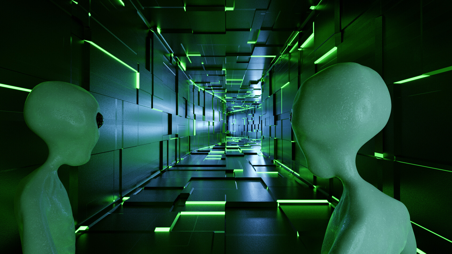 ArtStation - Alien playing