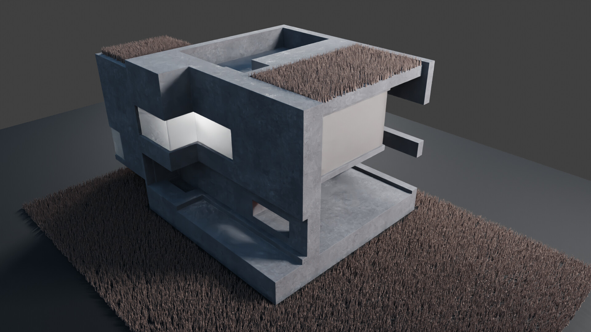 ArtStation - Concrete Cube