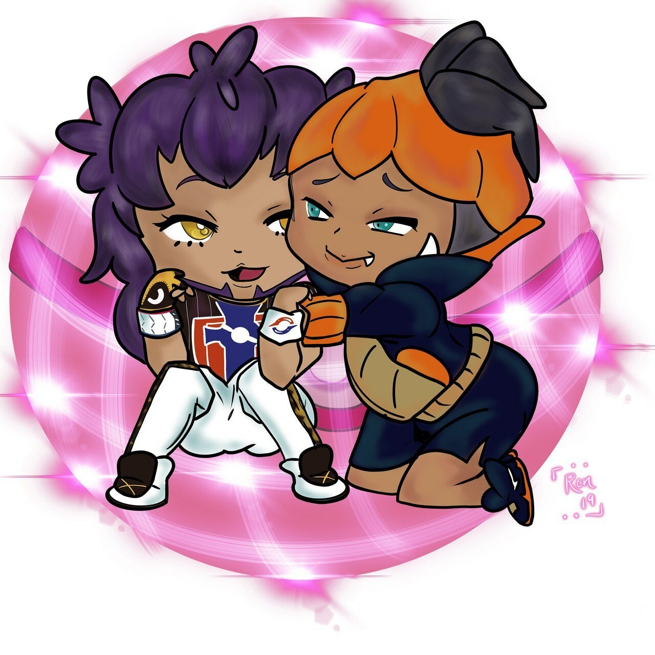 Rainbow Rocket Ren - Leon x Raihan