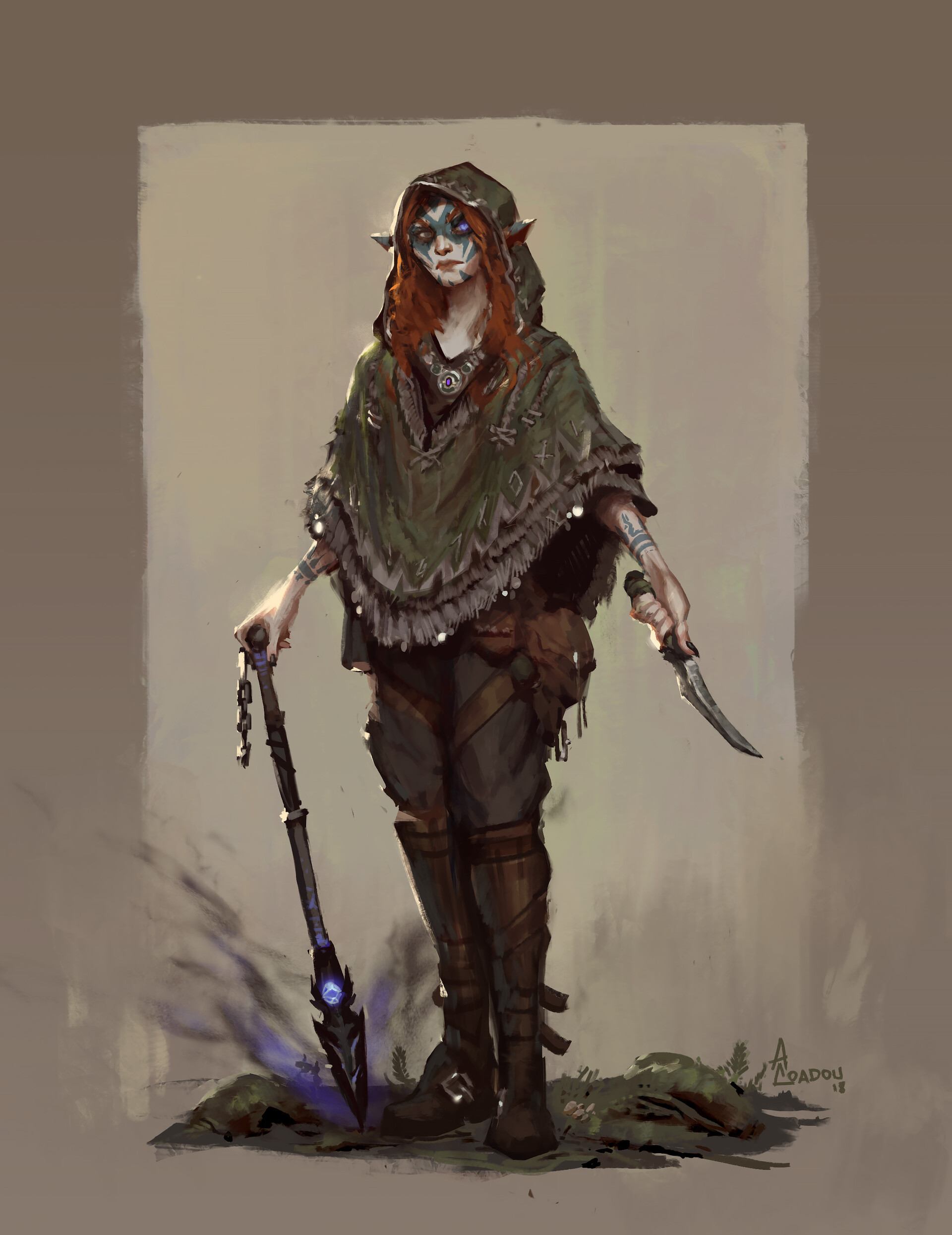 Alexandre Coadou - Tabletop RPG - commissioned player characters