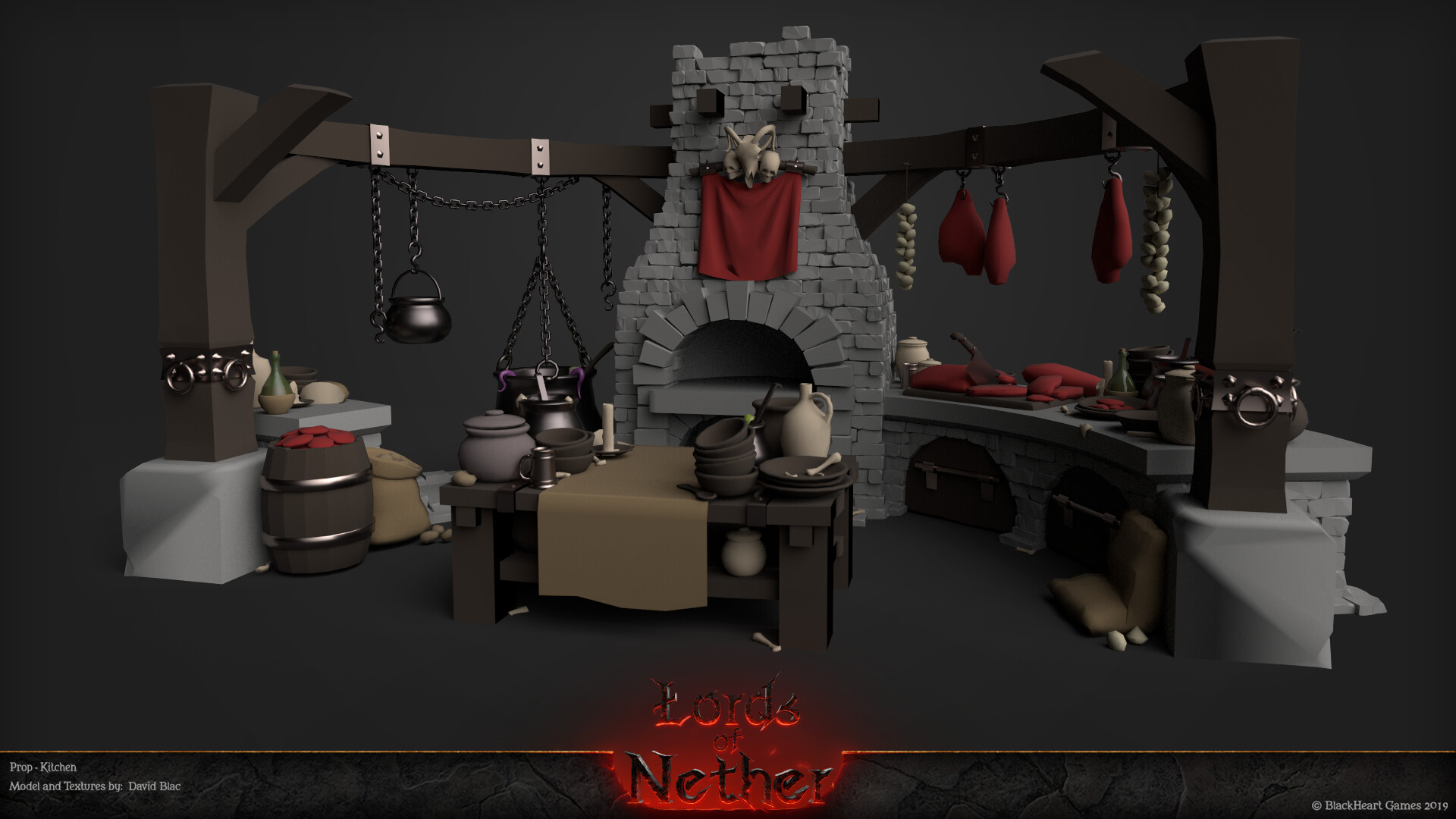 David Blac - Lords of Nether - 3D Models (Old)