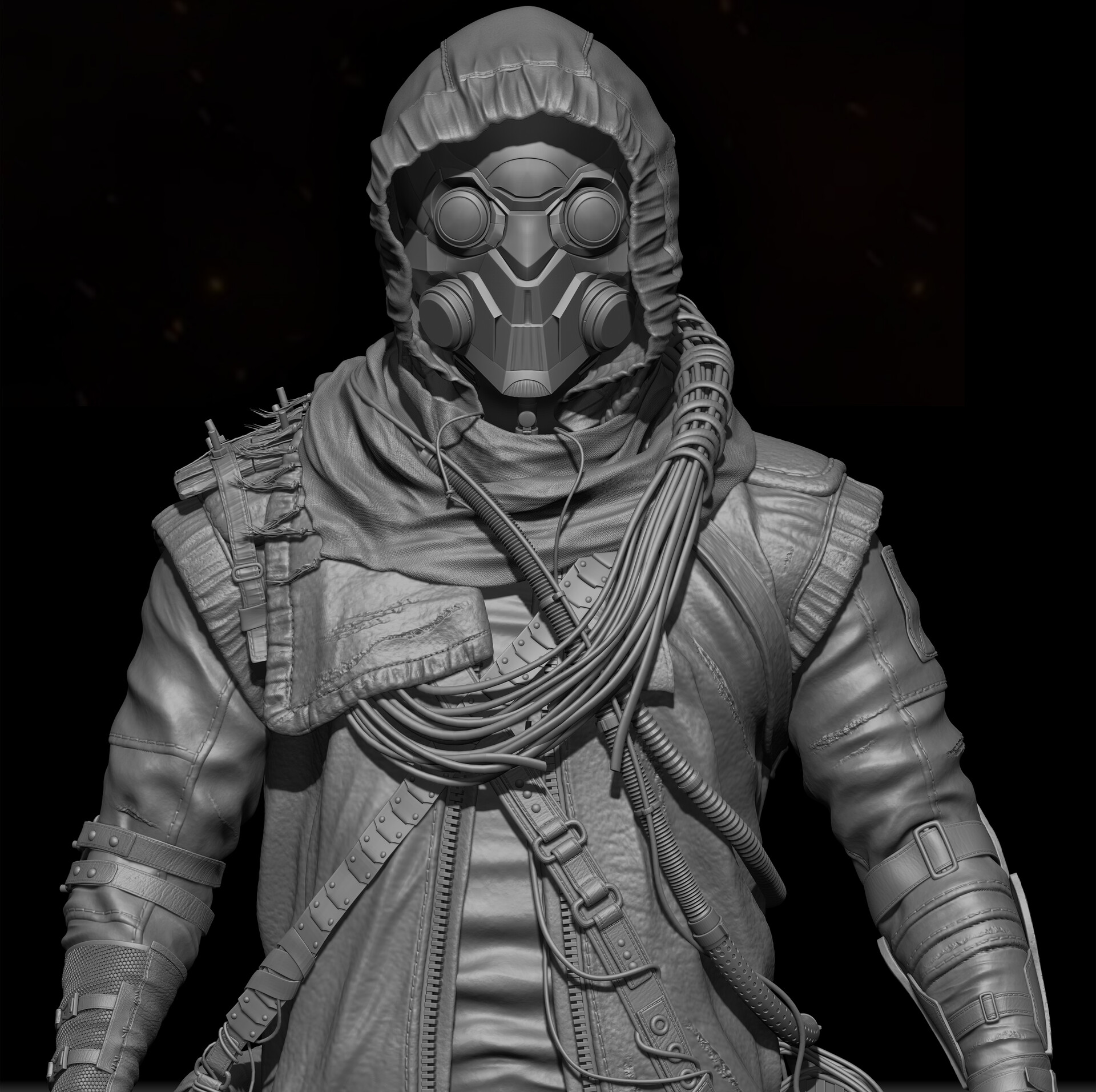 ArtStation - #3D sci fi character#