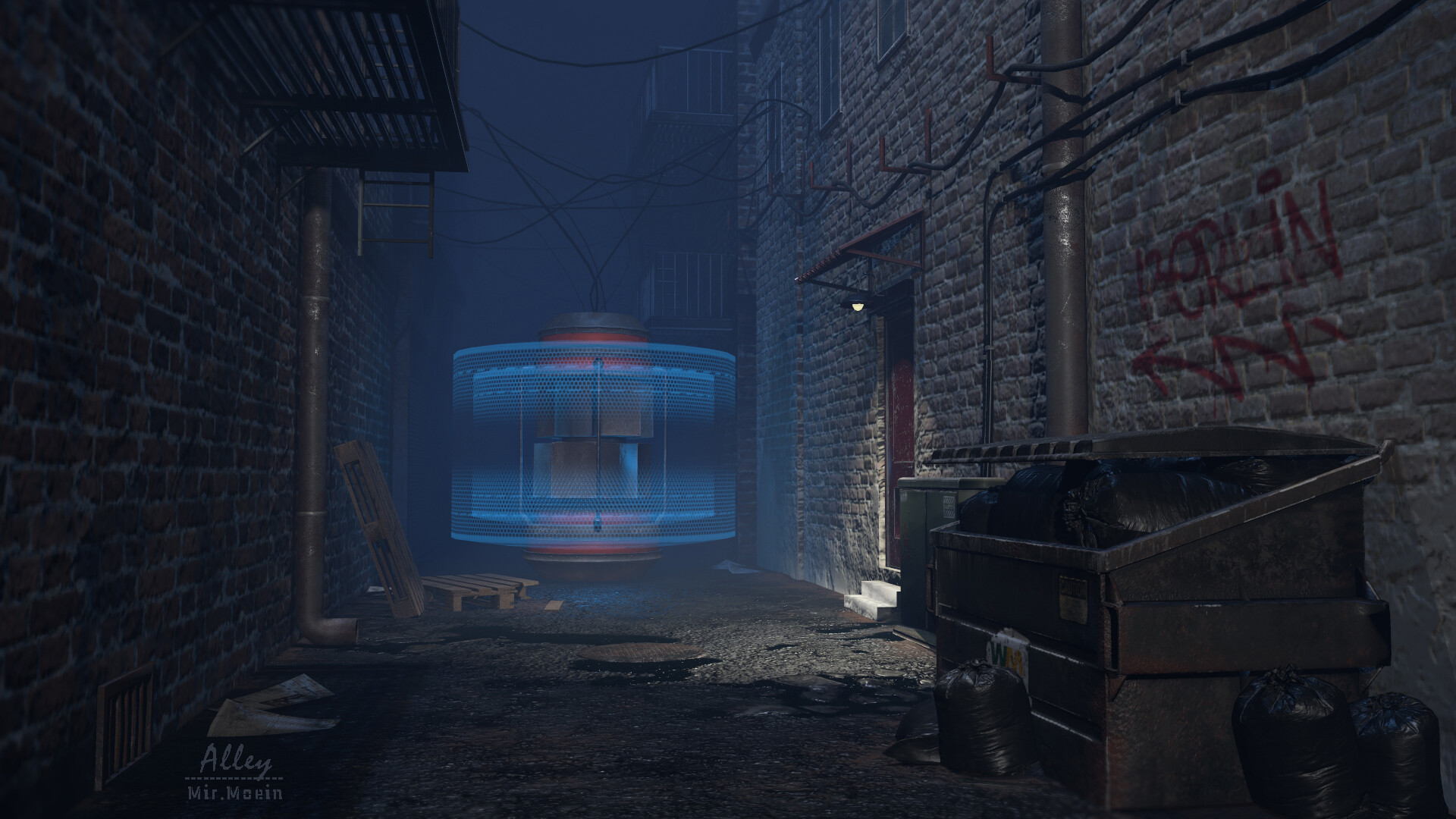 ArtStation - 3D Model Alley