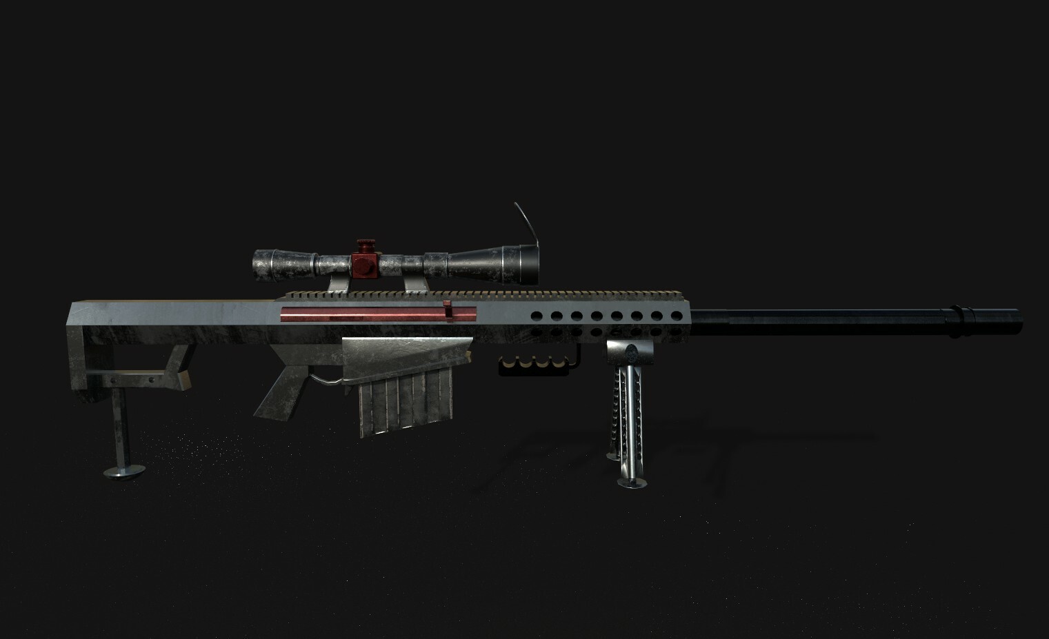 ArtStation - Barret 50.Cal