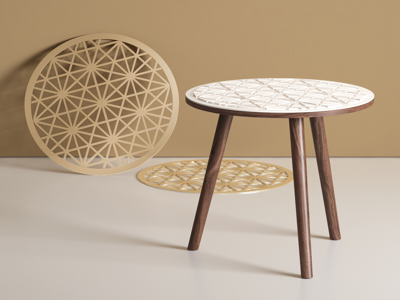 ArtStation - Ligne Roset_Asembla Occasinal Table