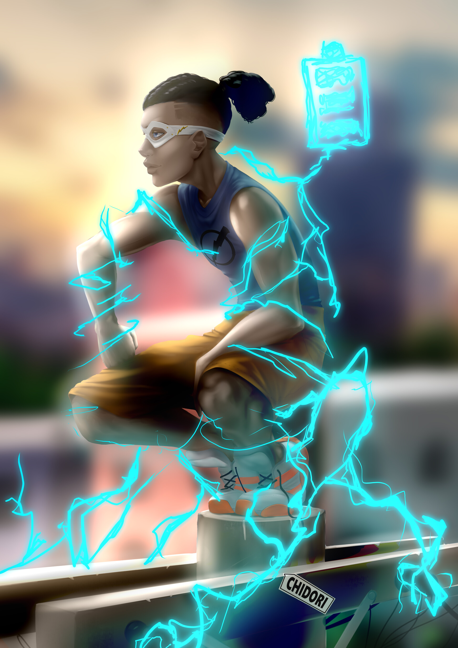 ArtStation - Super Choque , Minha Versão