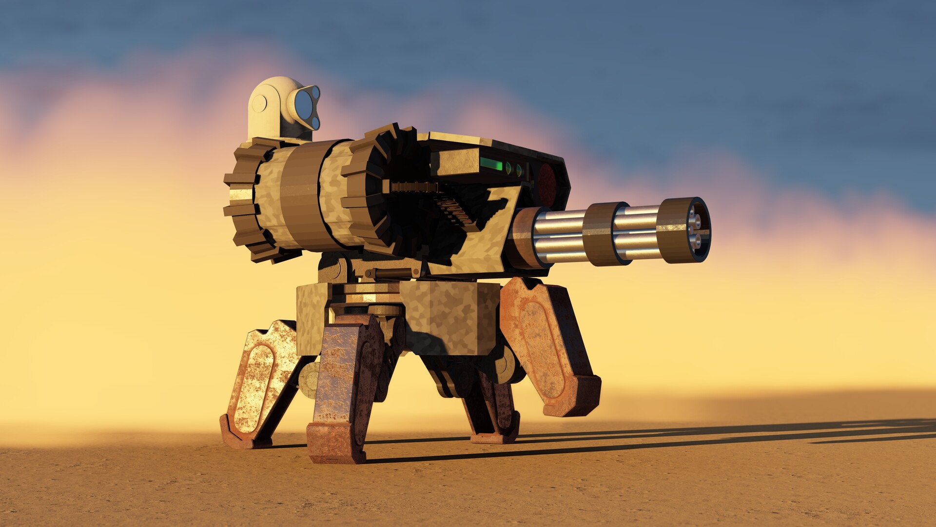 ArtStation - Sentry Gun