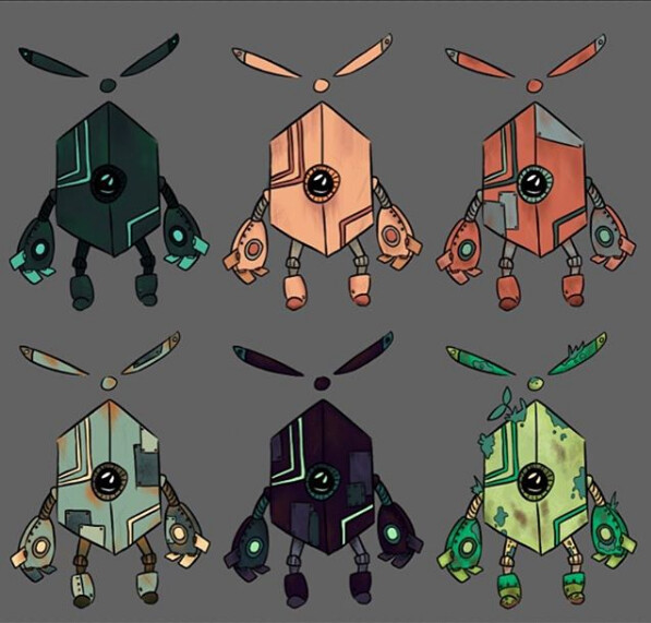 ArtStation - Junkie Color Concepts