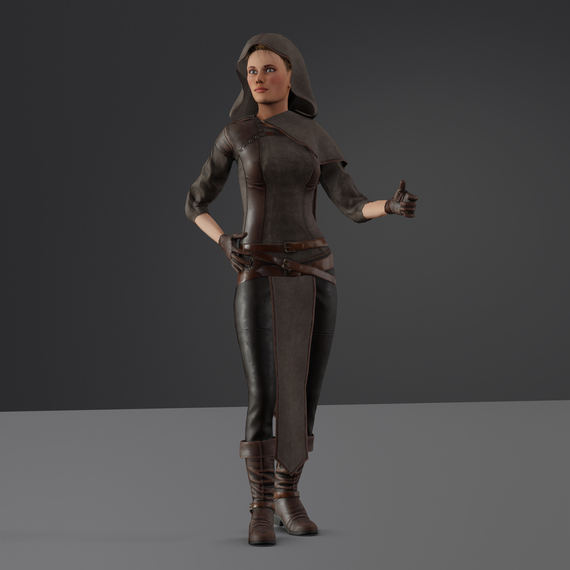 ArtStation - Female archer