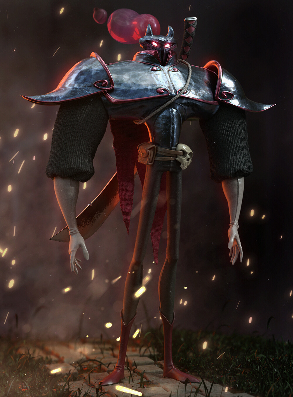 ArtStation - Knight - Sorunne