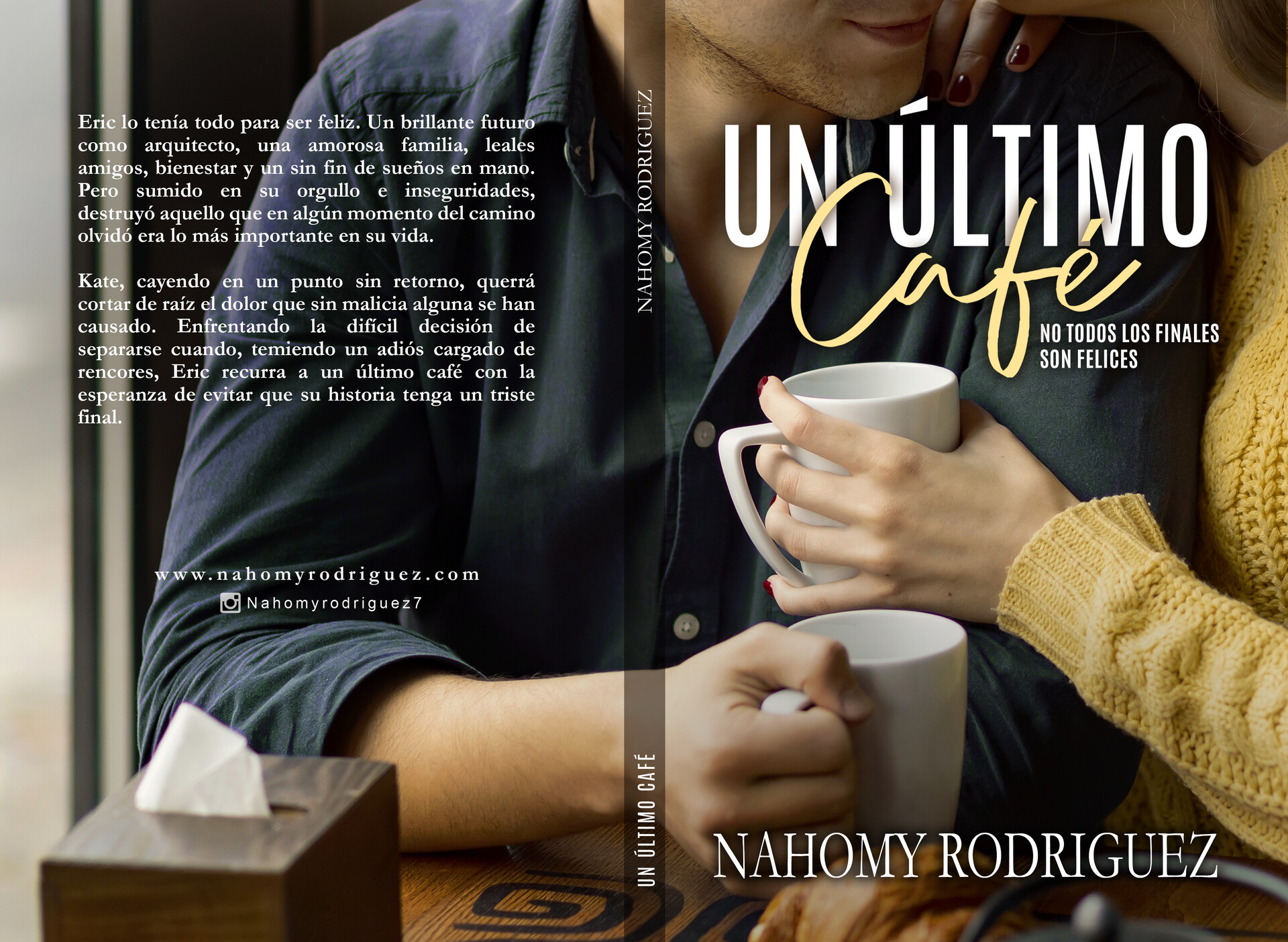 Nahomy Rodriguez - UN ÚLTIMO CAFÉ - Cover y Gráficos de Promoción