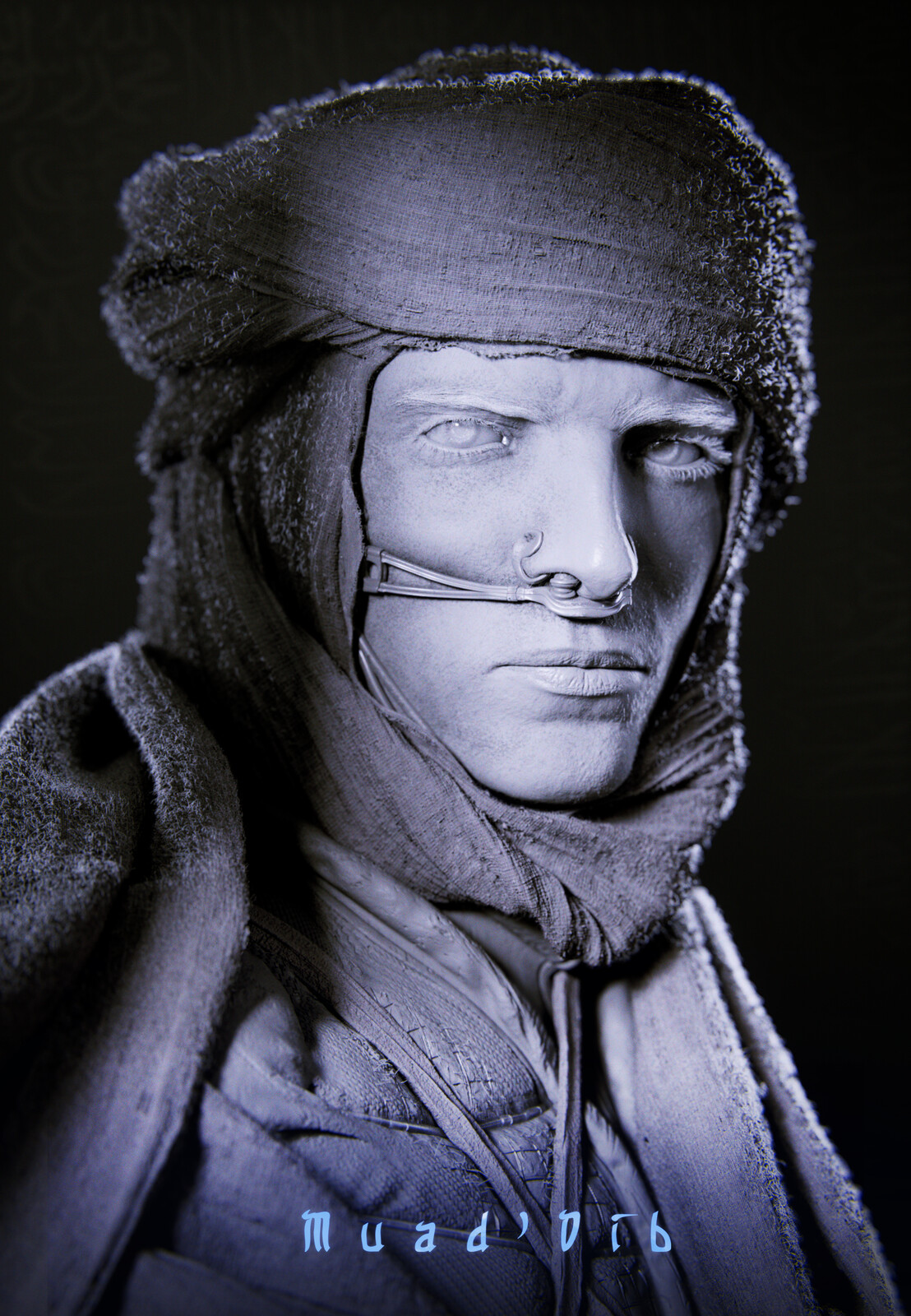 Alexander Modolo - Portrait of Muad'Dib