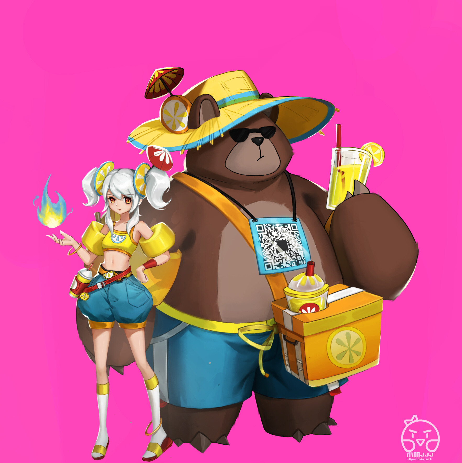 ArtStation - Annie Pool Party