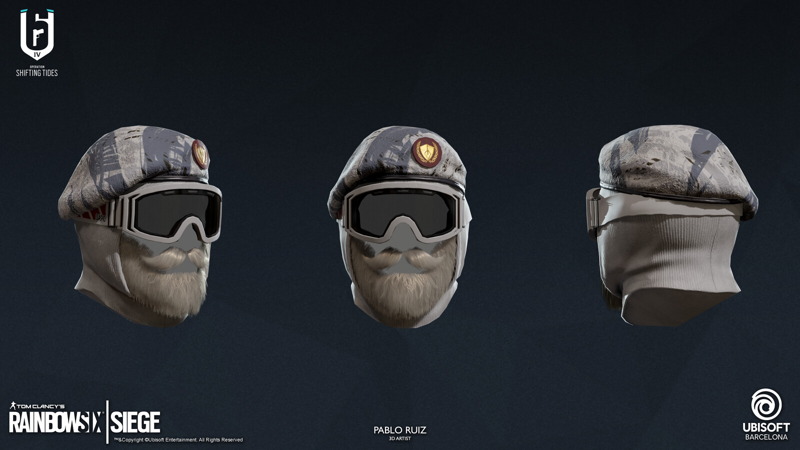 Pablo Ruiz Roldán - Rainbow Six | Siege - Icicle Stream Bundle