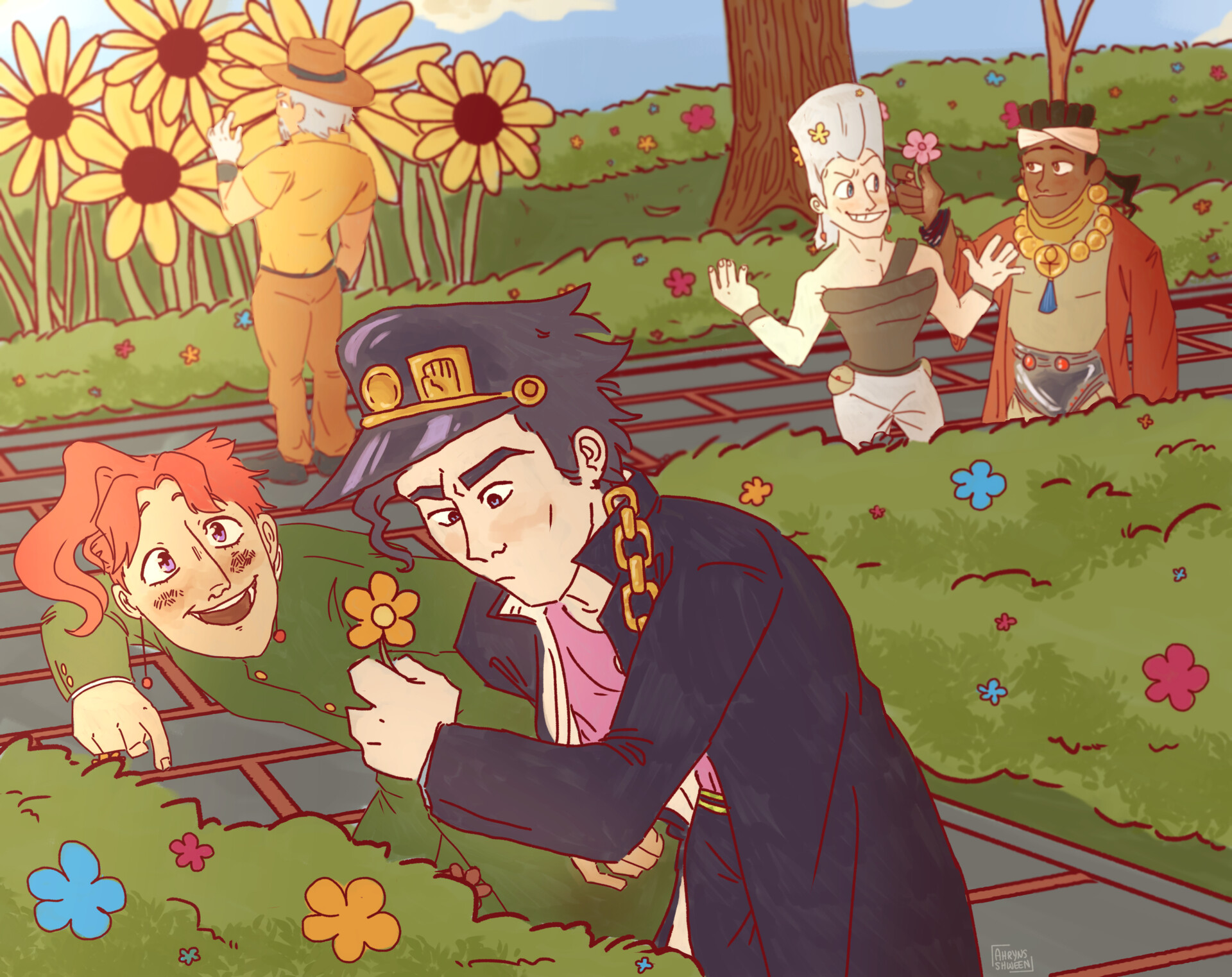 ArtStation - JoJo Calender Project