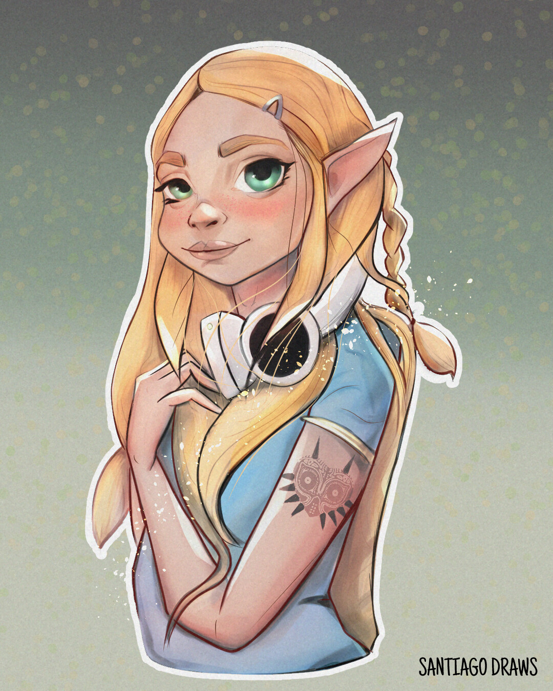 ArtStation - Modern Princess Zelda