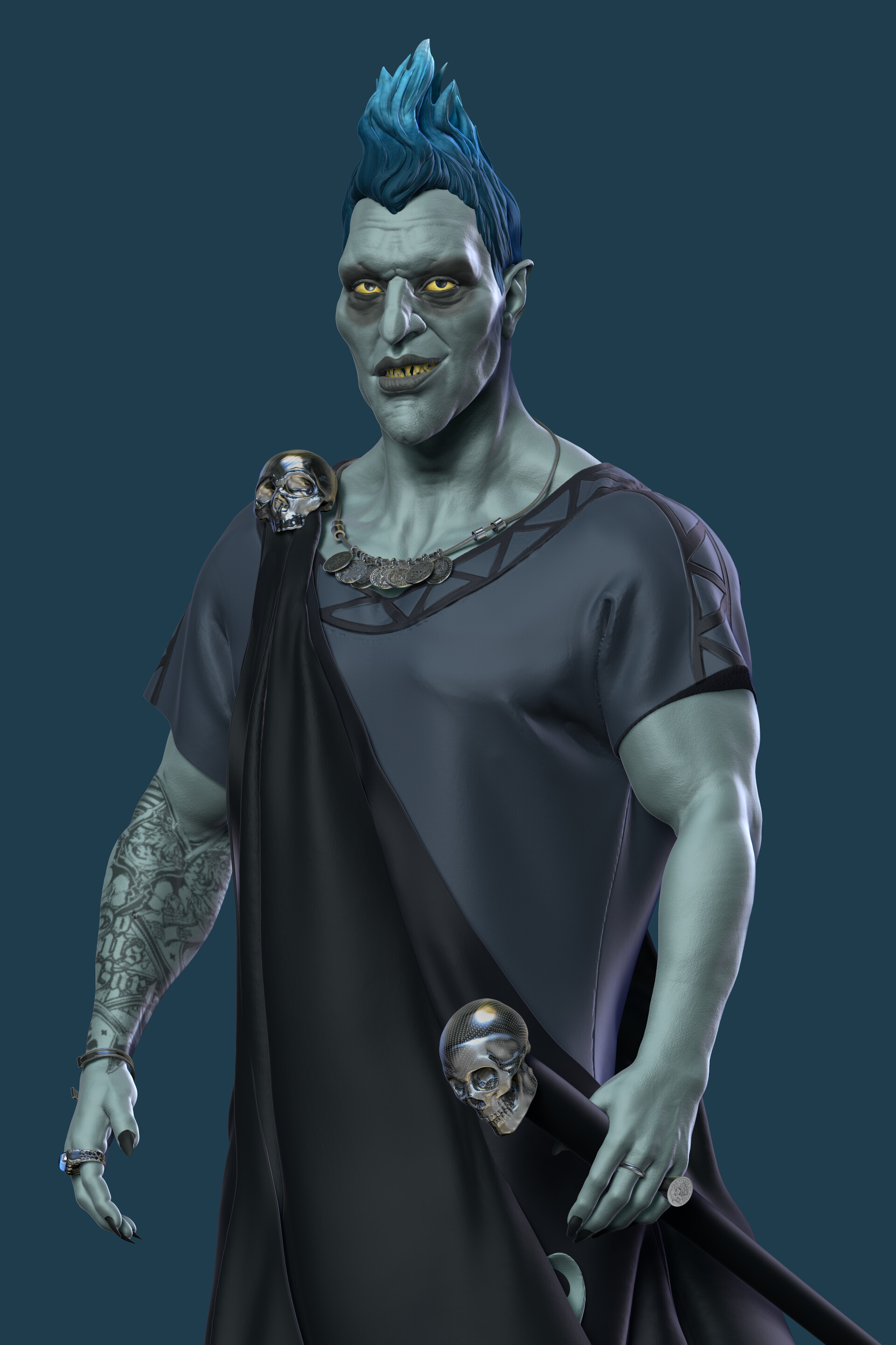 Roger Haubrichs - Modern Hades - Disney's redesign.