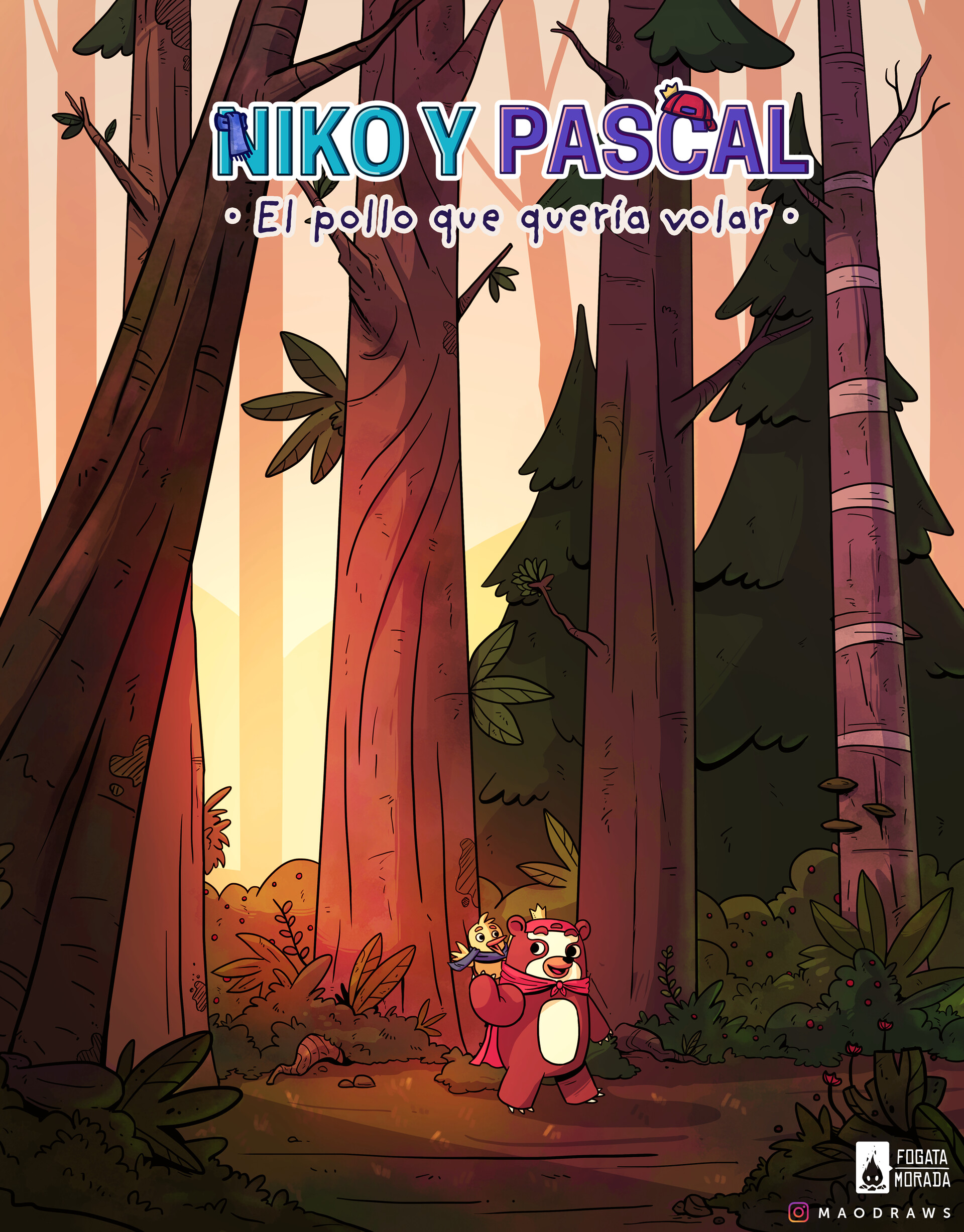 ArtStation - Niko and Pascal illustrated book