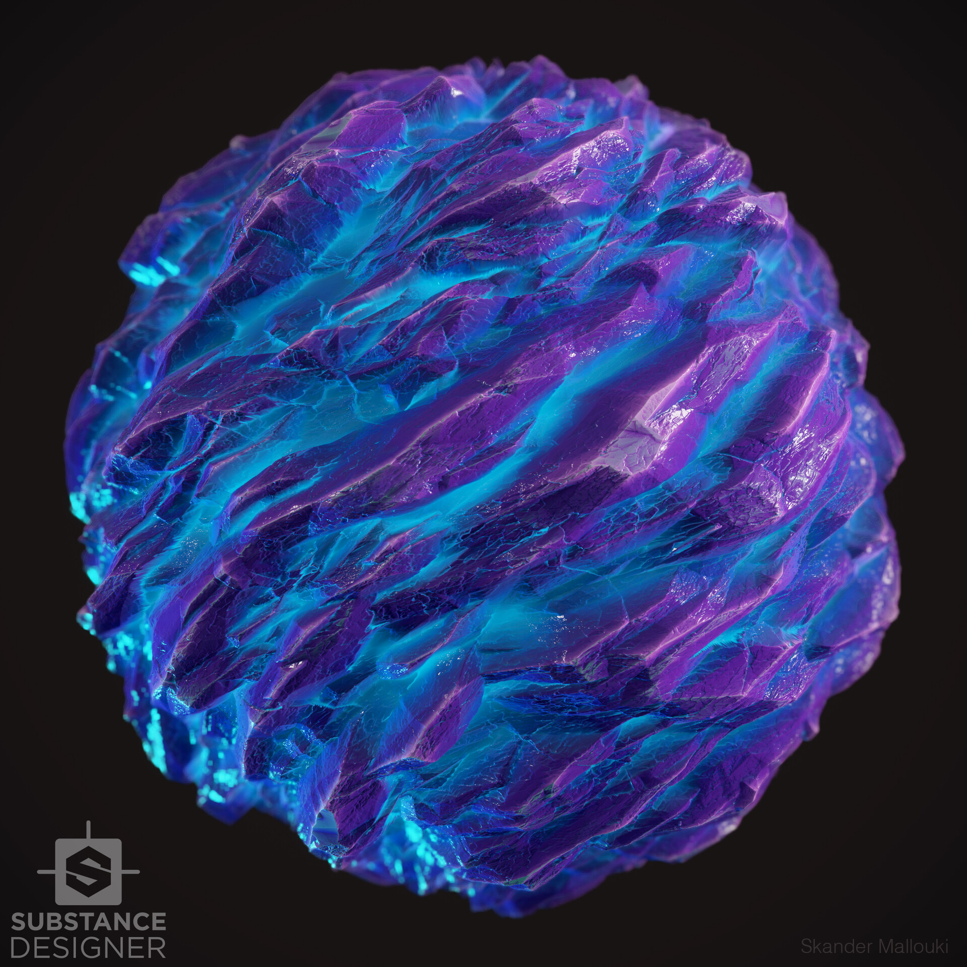 ArtStation - Crystal Material
