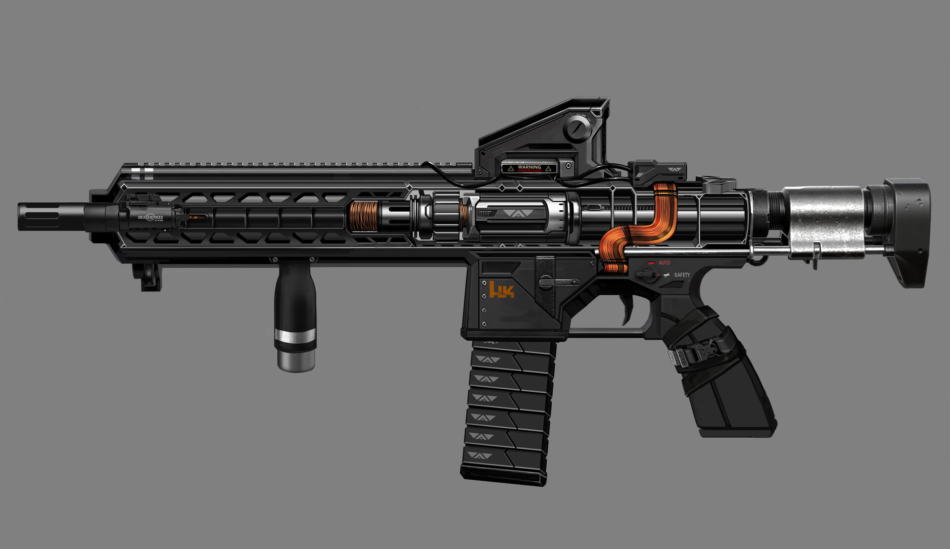 ArtStation - HK416c premium weapon