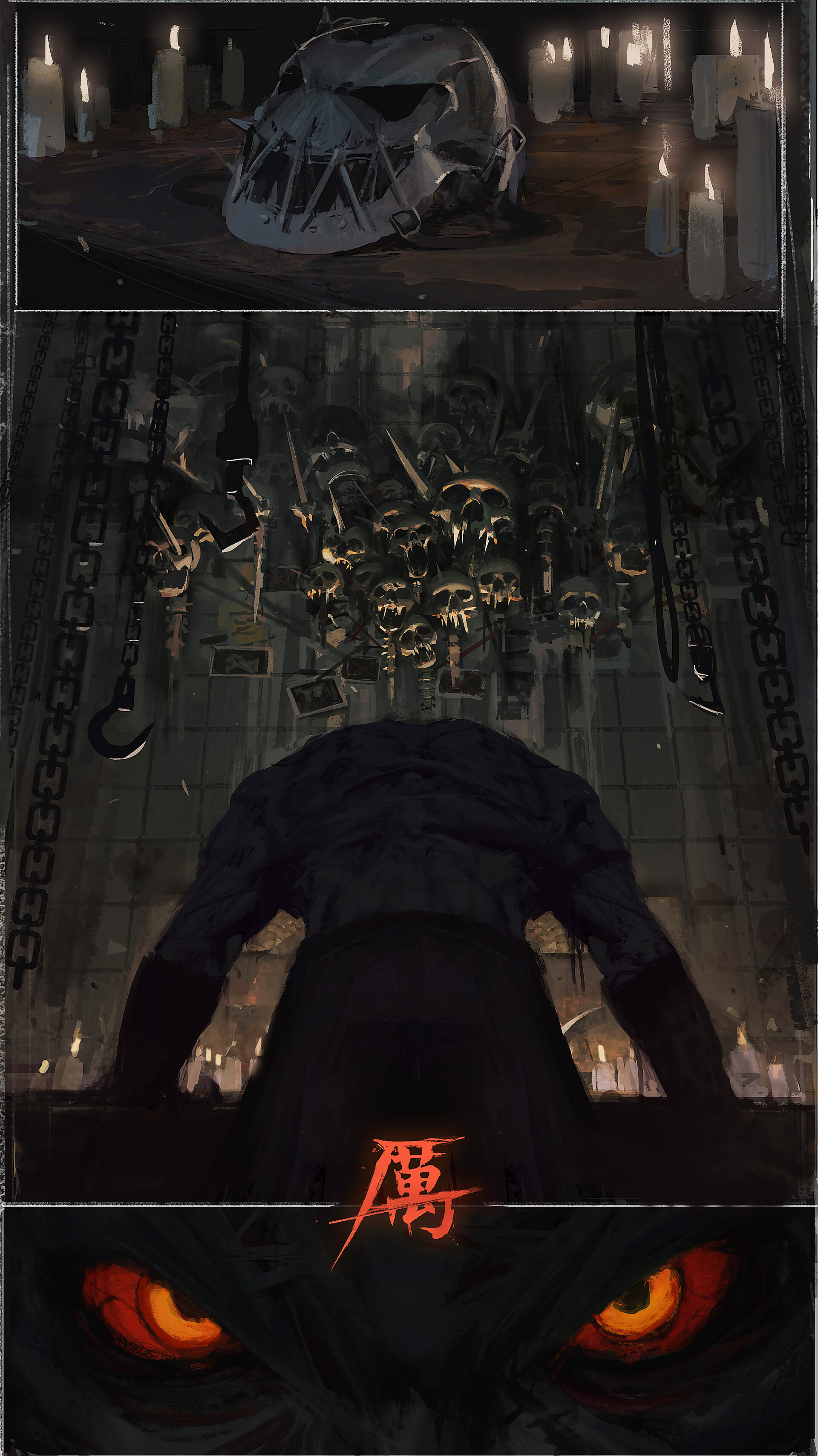 ArtStation - Evil spirit -厲-