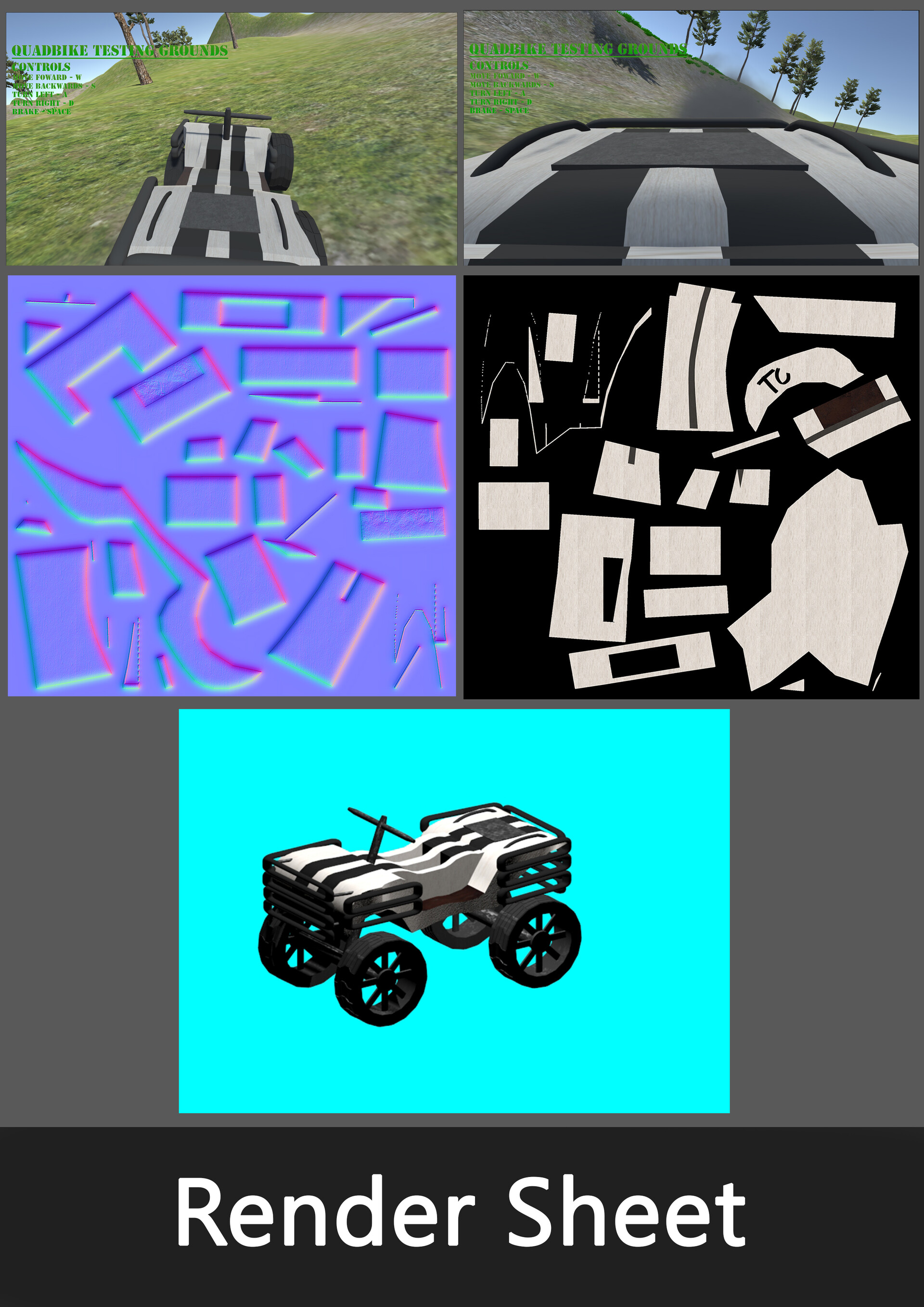 ArtStation - Vehicle Project Render Sheet