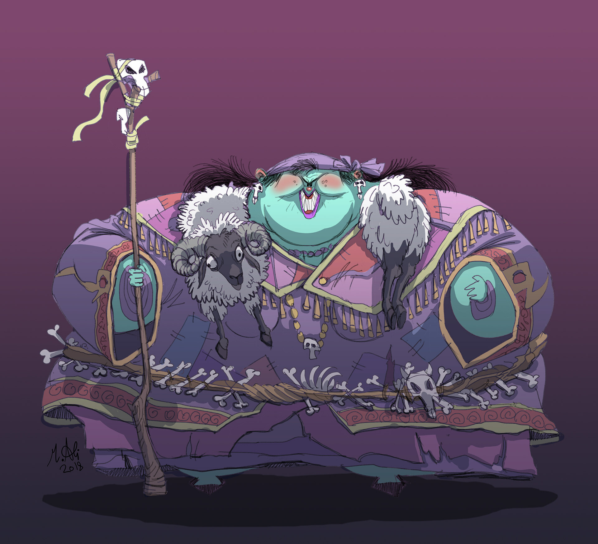 ArtStation - Mother Ghoula