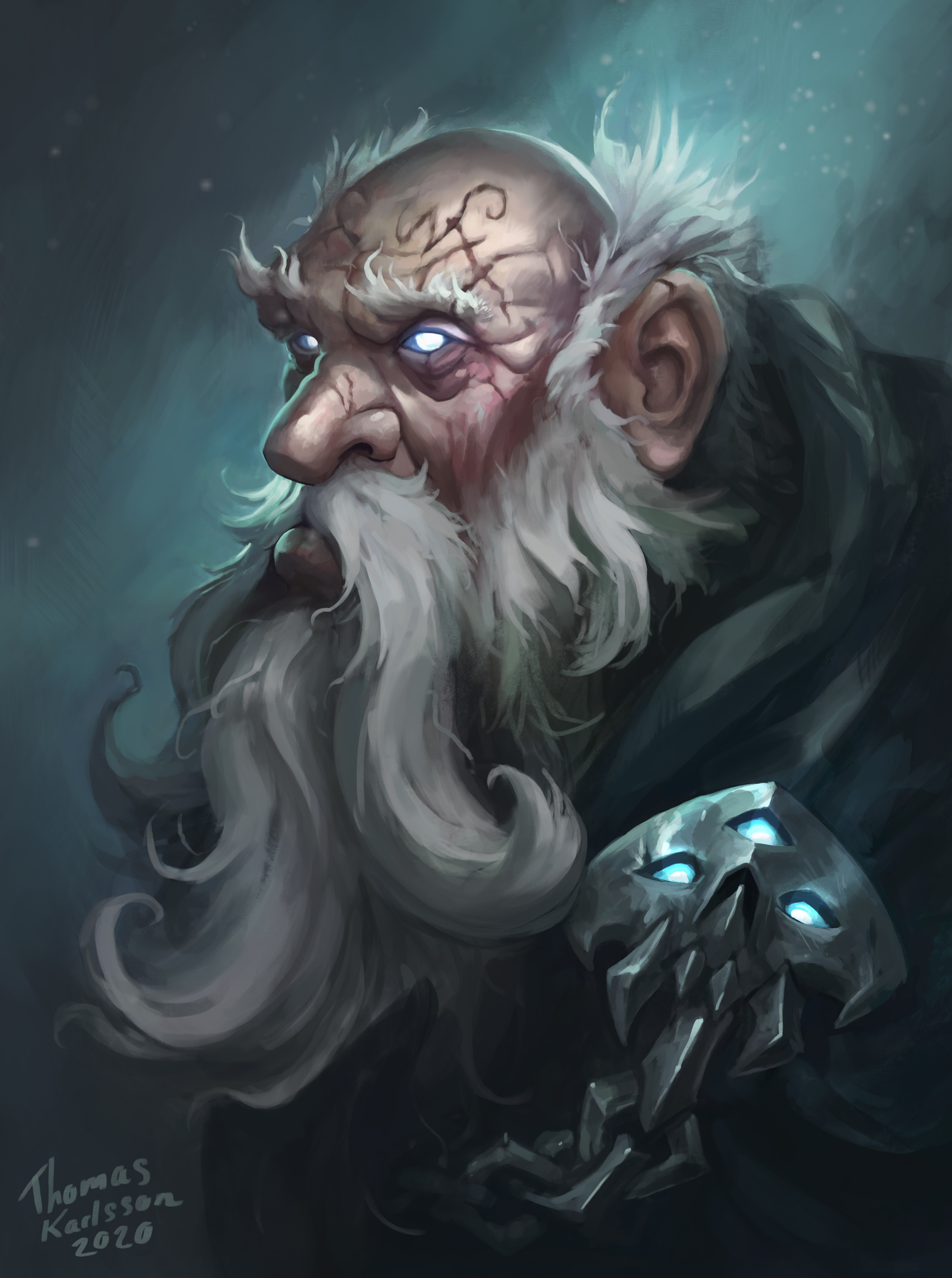 Necromancer by Thomas Karlsson : r/ImaginaryWizards