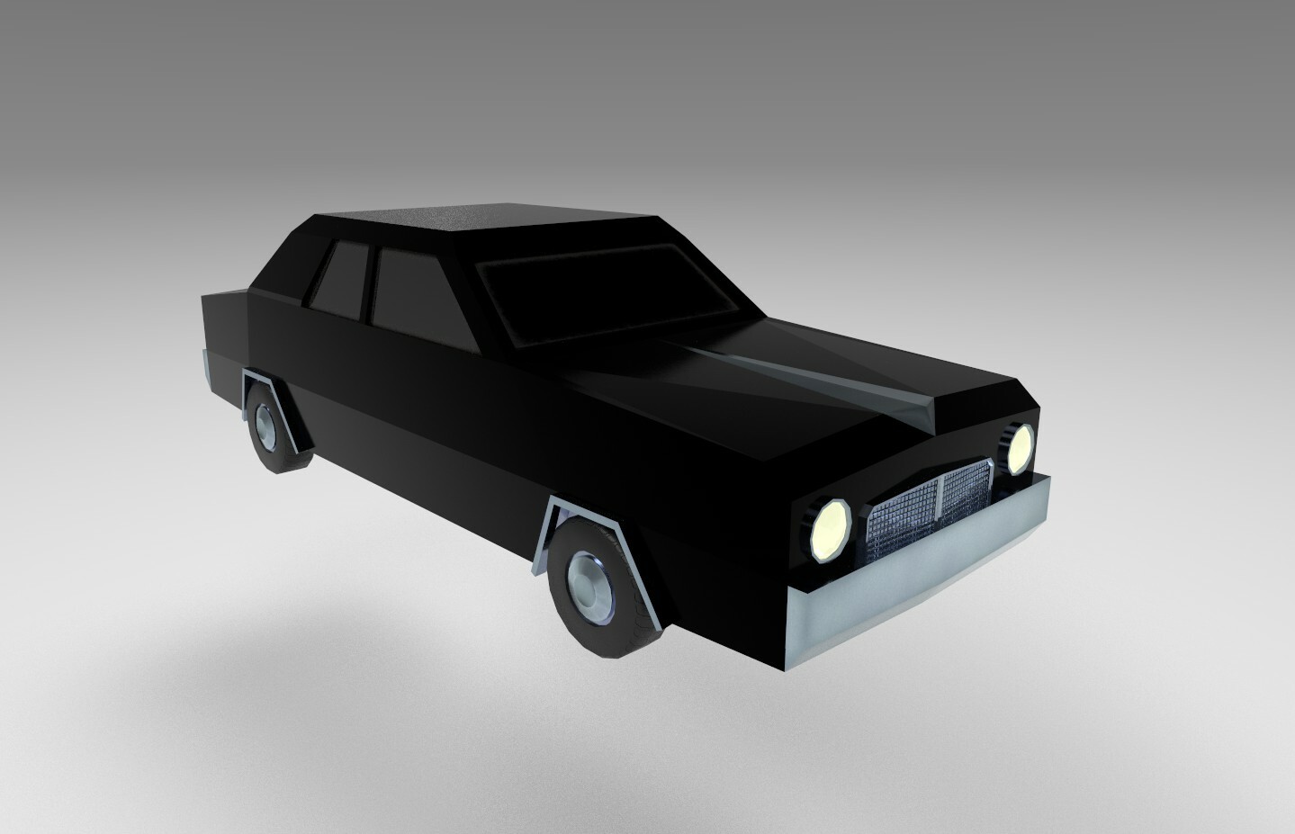 ArtStation - Low poly car