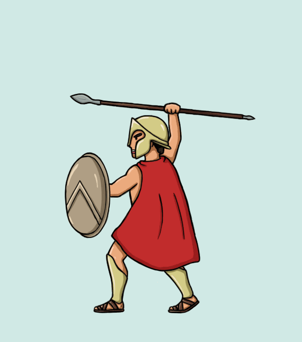 Maria Wagner - 2D Animation (Attack, Walk, Dying)