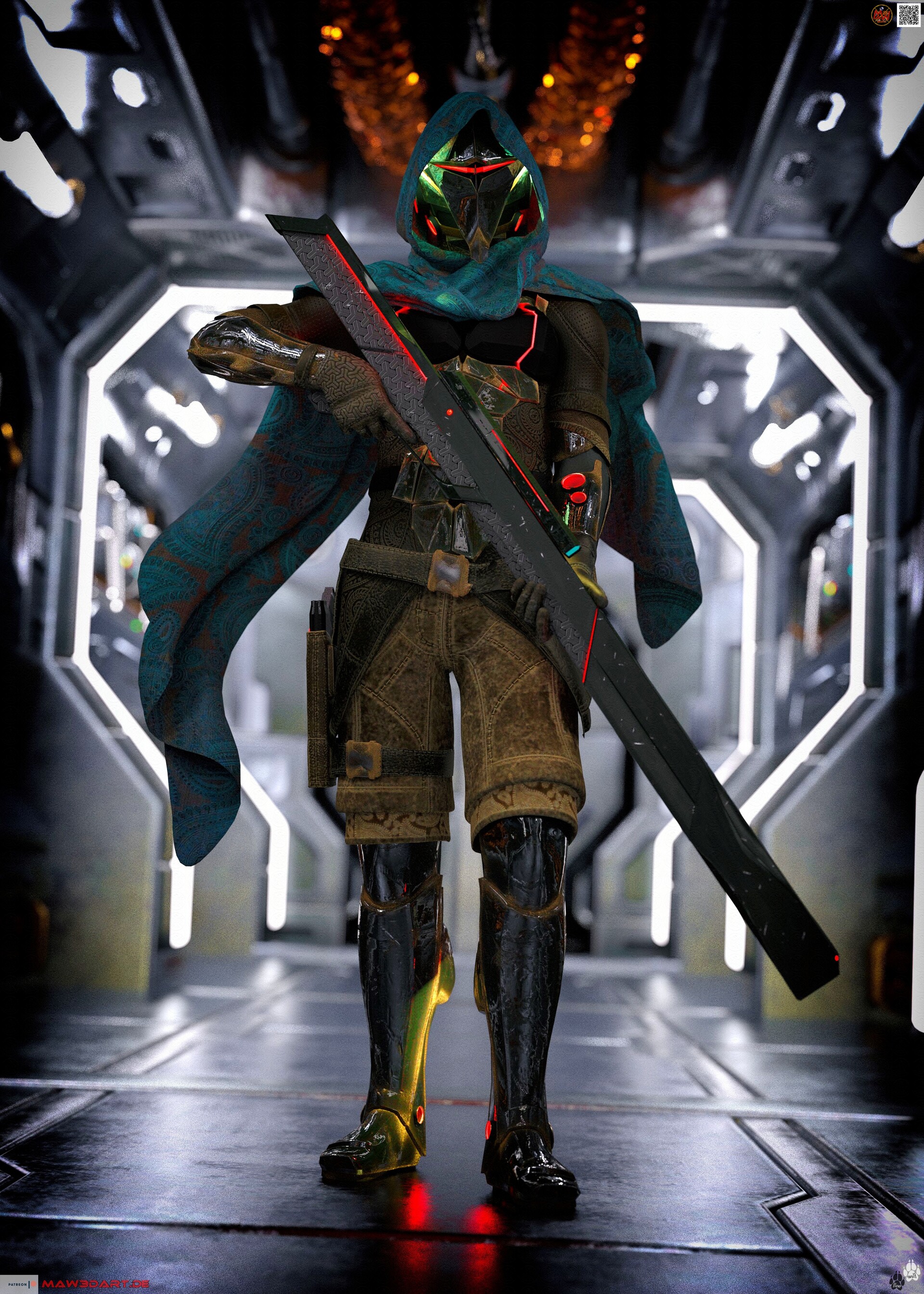 ArtStation - The Bounty Hunter