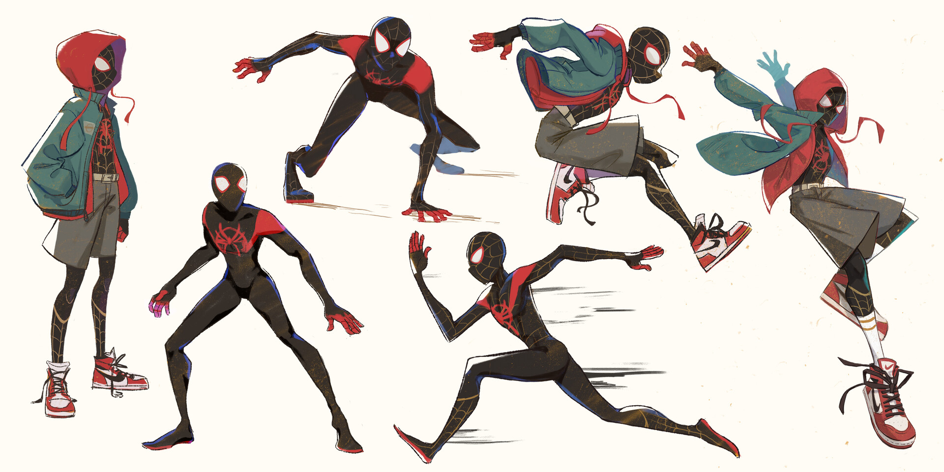 ArtStation - Fanart: Spider Man Into the Spider Verse