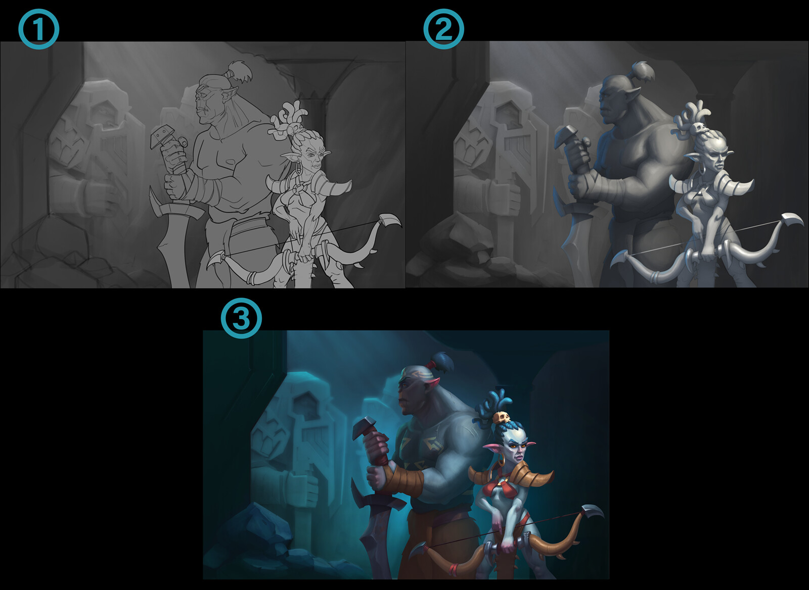 Kirill Plotnikov - Orcs invaiders.