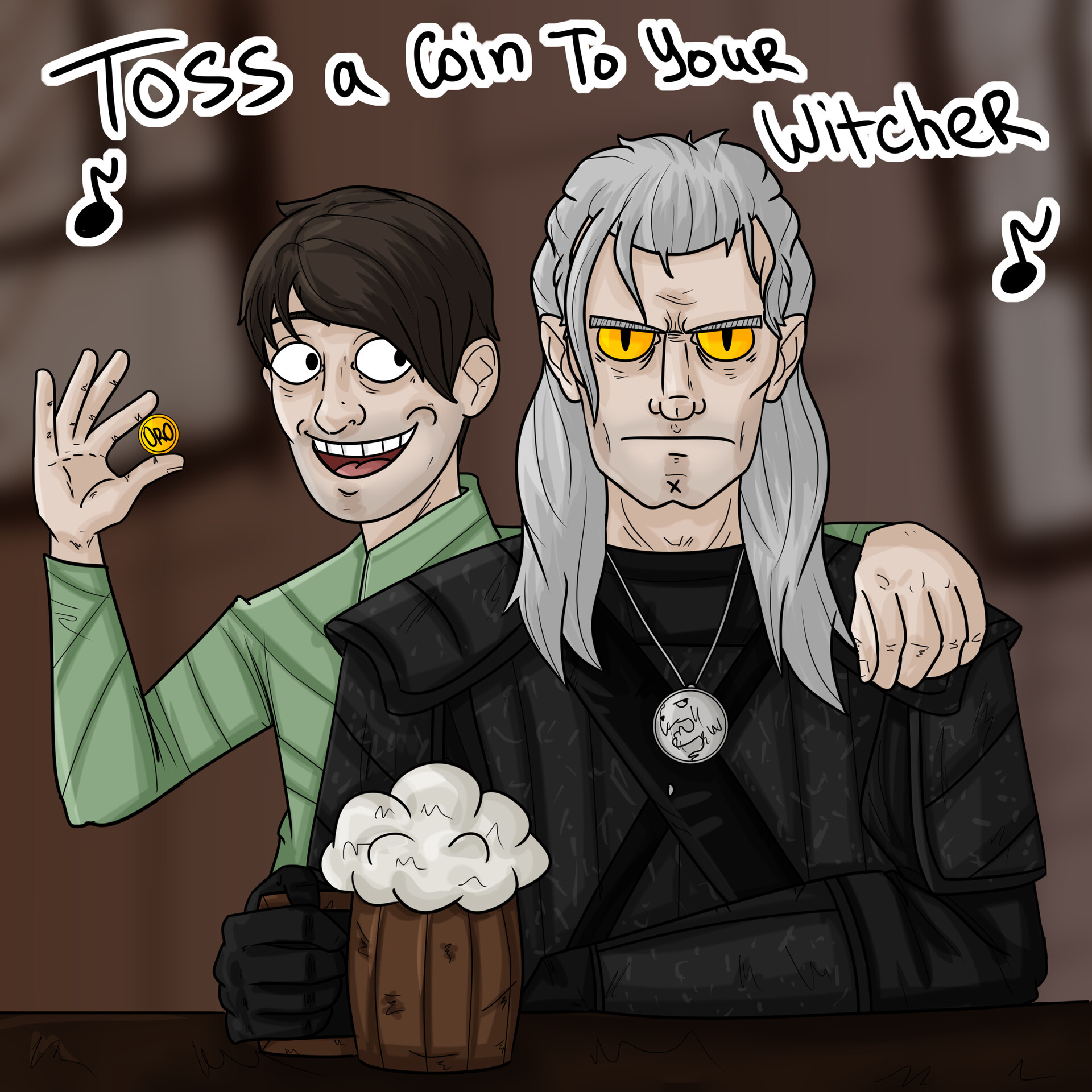 ArtStation - Toss a coin to Your witcher