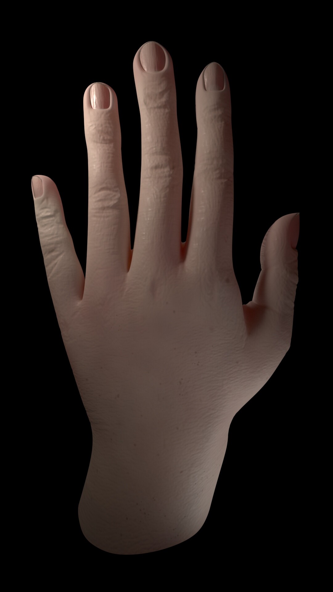 human hand texture