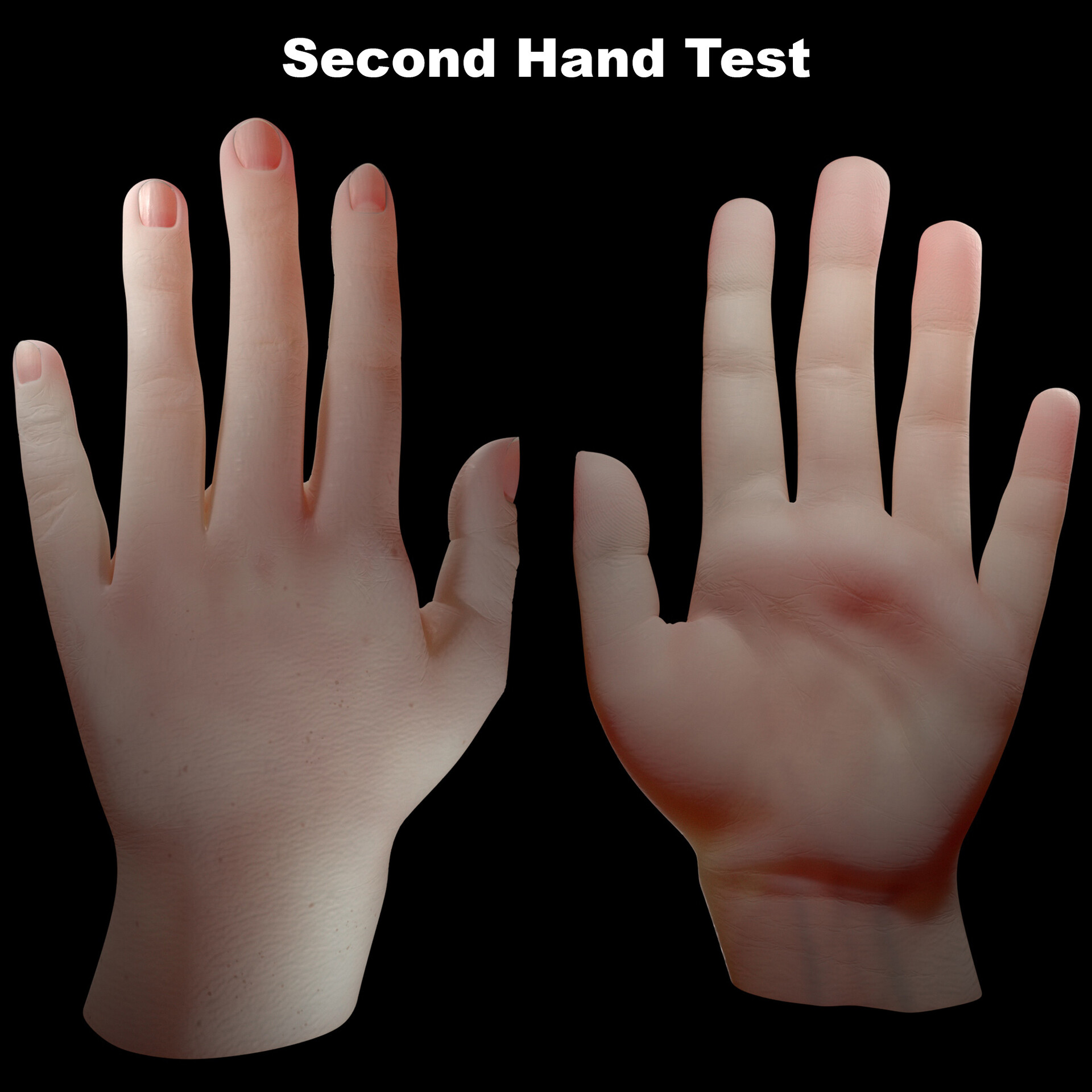 human hand texture