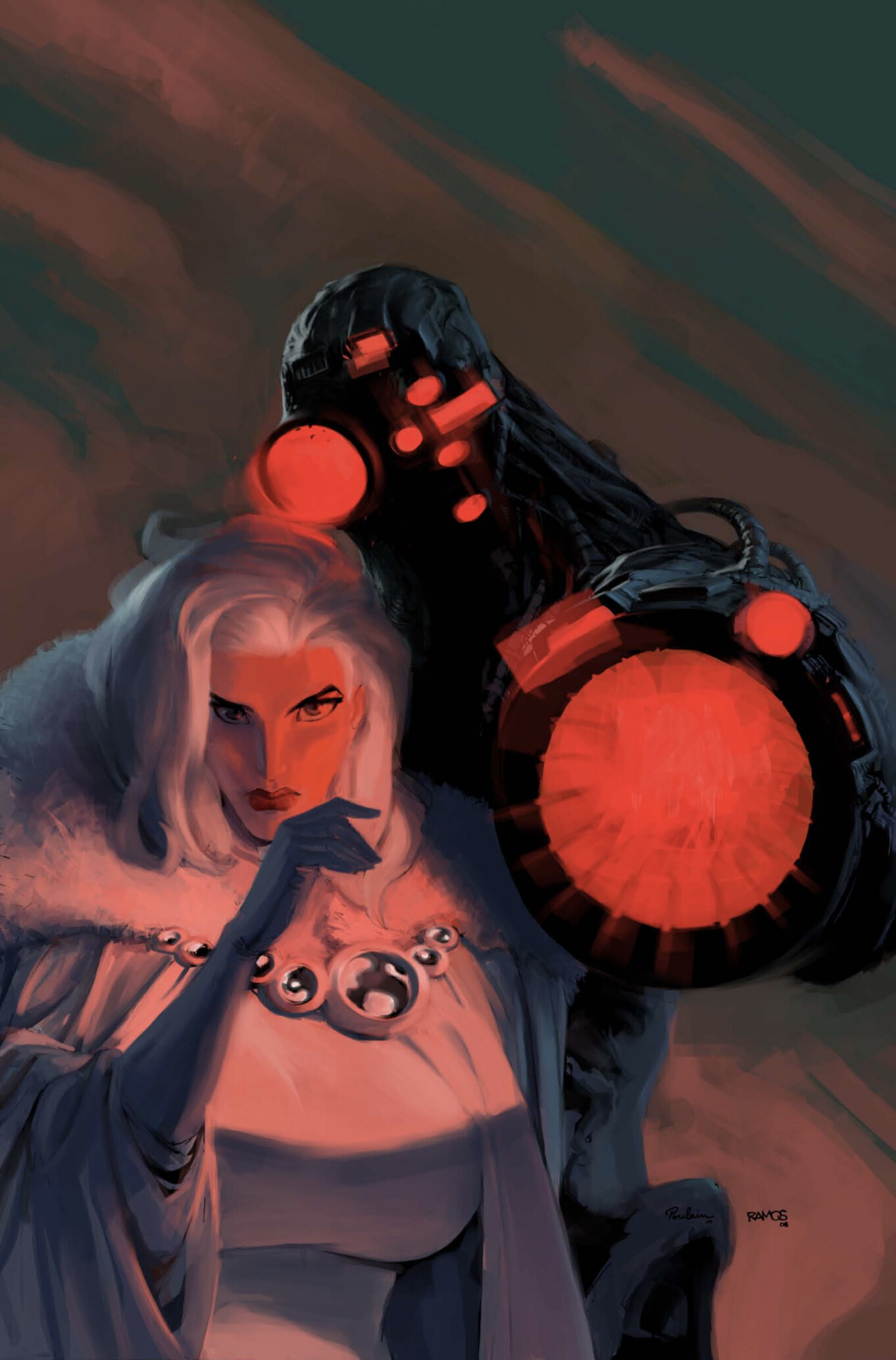 ArtStation - FURY for MARVEL / drawing by HUMBERTO RAMOS / cover / color