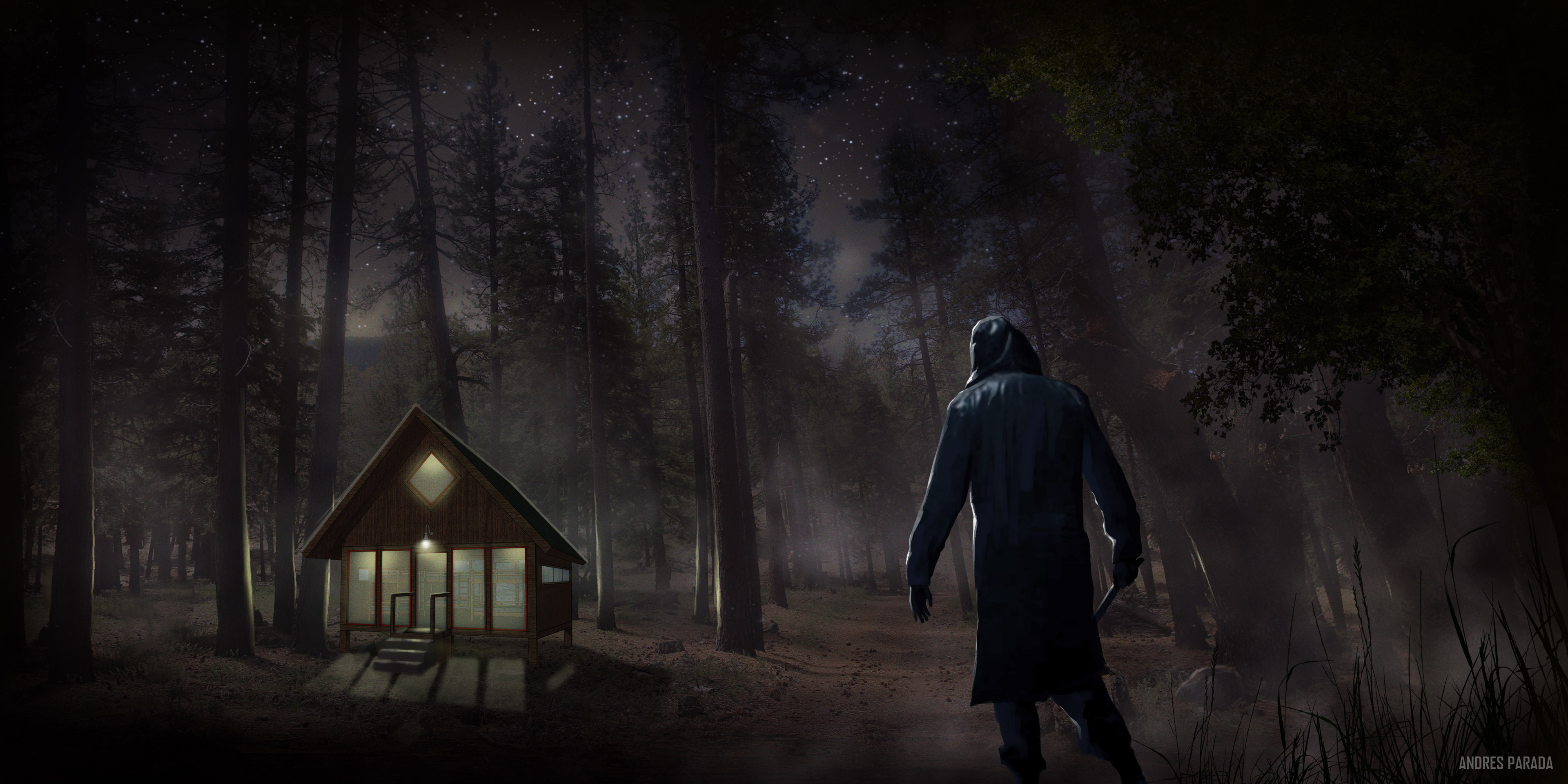 ANDRES PARADA - American Horror Story 1984: Camp Redwood - Cabins