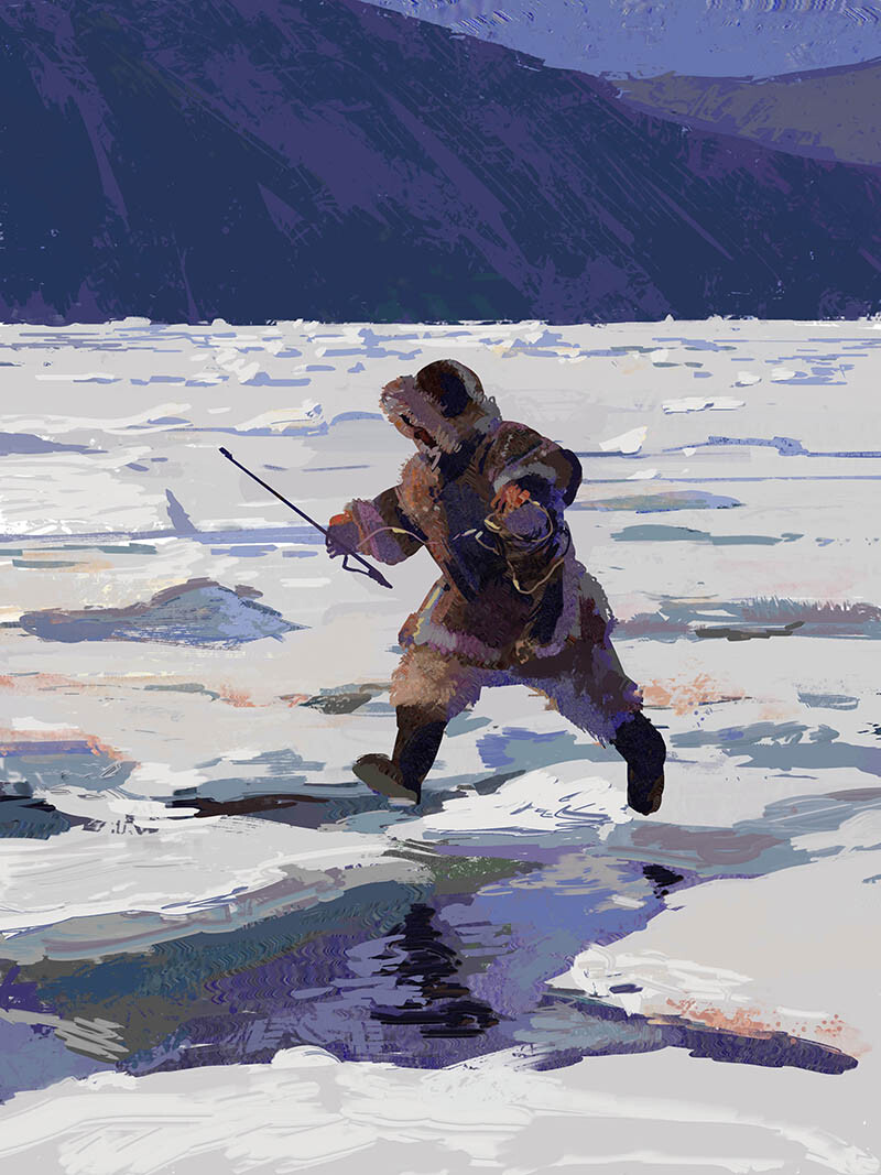 Liu Qing - winter sketch 81