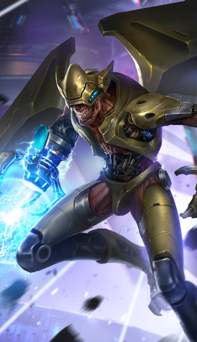 ArtStation - Wing mech zombie