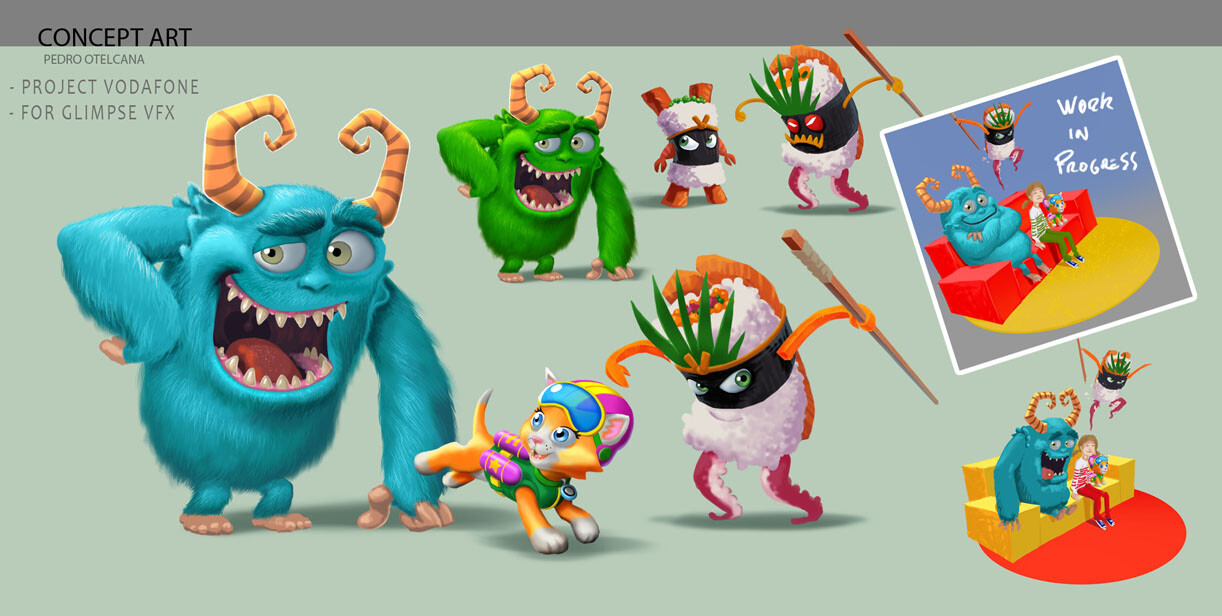 Pedro Otelcana - Área Kids | Vodafone - Advertising campaign ...