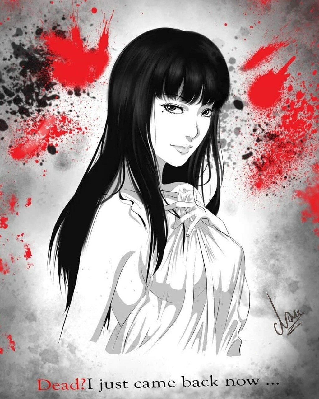 ArtStation - Tomie fanart