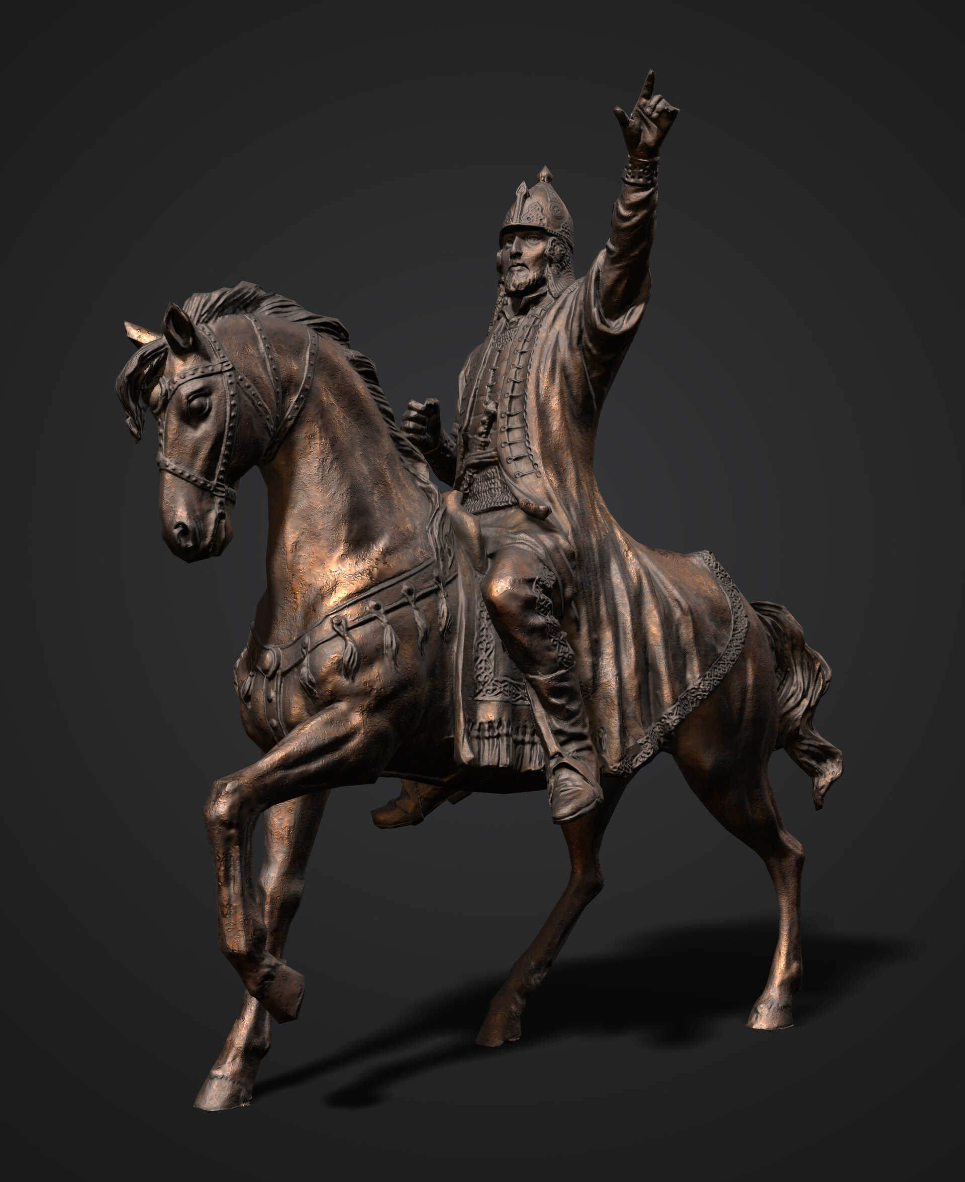 Amanpreet Bajwa - Ottoman Rising - Textures (Bronze)